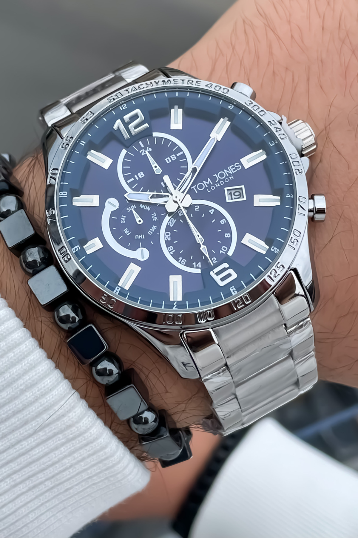 Tom Jones ÇELİK ERKEK KOL SAAT VE BİLEKLİK HEDİYELİ Fiyatı, Yorumları ...