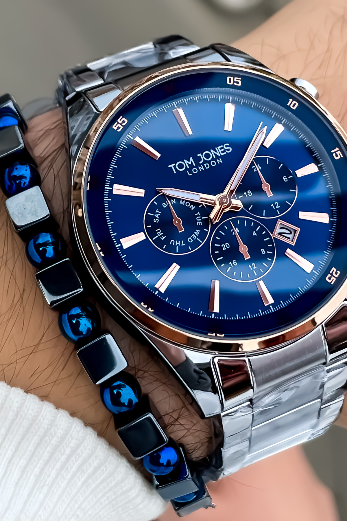 Tom Jones ÇELİK ERKEK KOL SAAT VE BİLEKLİK HEDİYELİ Fiyatı, Yorumları ...