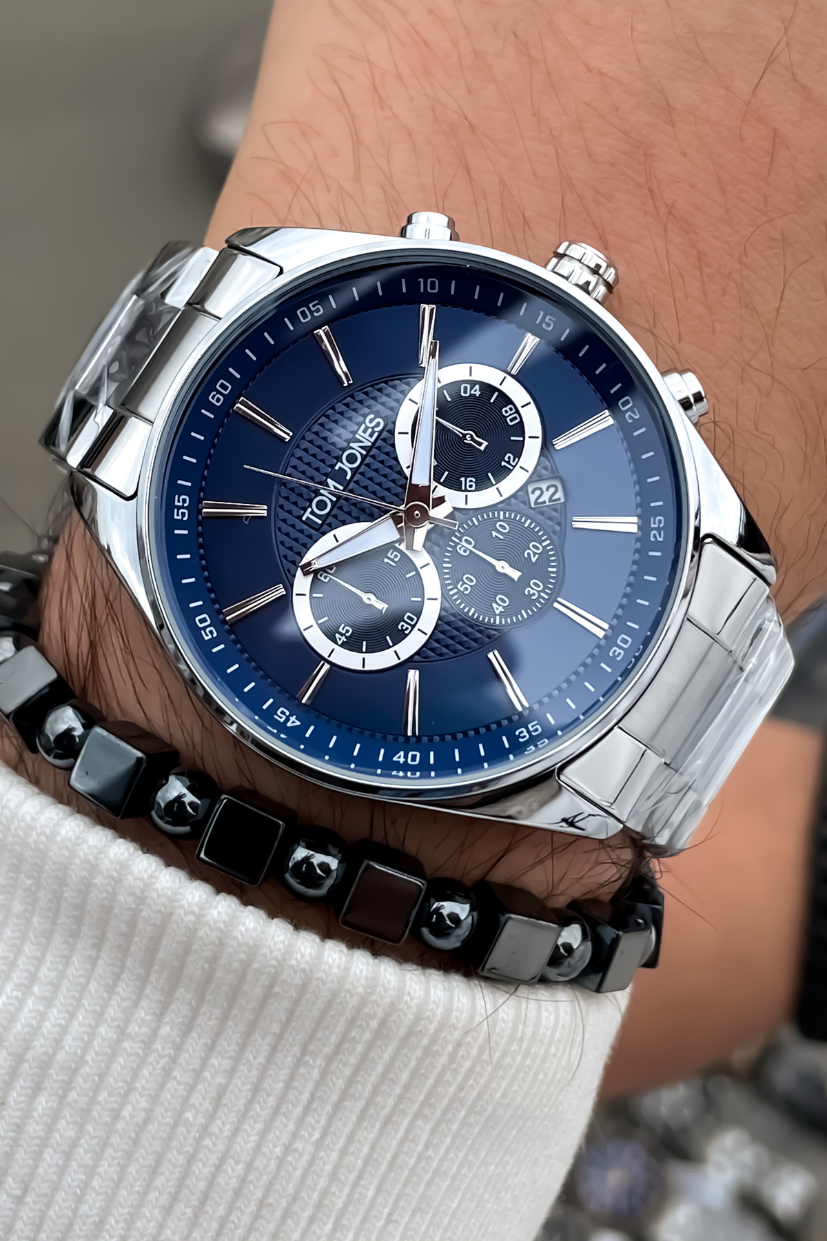 Tom Jones ÇELİK ERKEK KOL SAAT VE BİLEKLİK HEDİYELİ Fiyatı, Yorumları ...