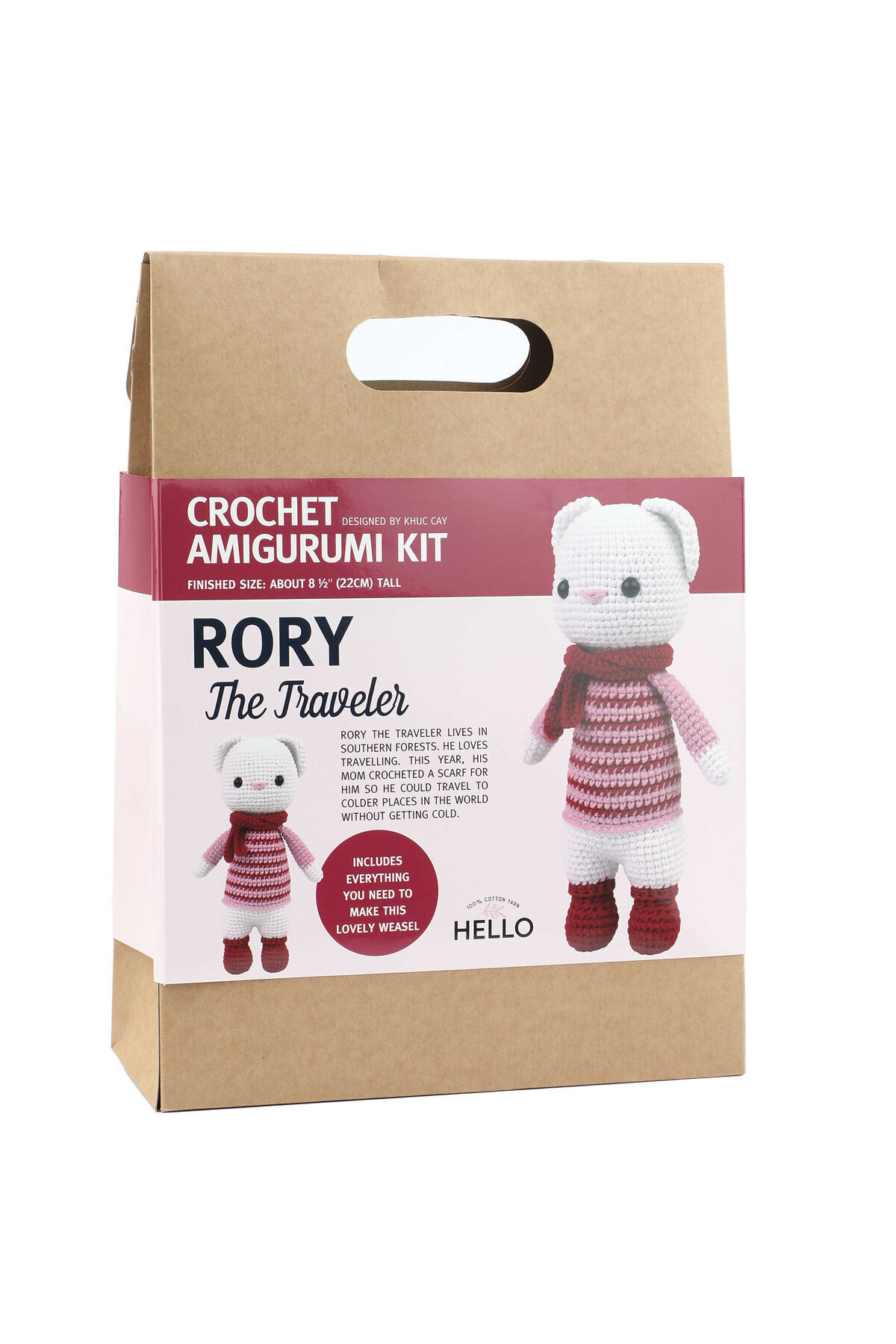 Hello Tığ İşi Amigurumi Yapım Kiti Rory The Traveler Fiyatı, Yorumları ...