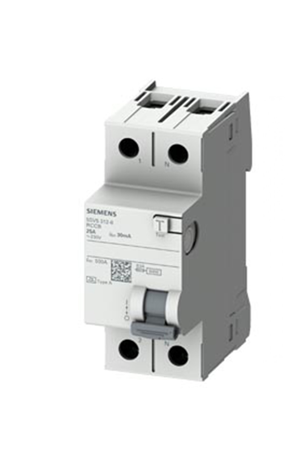 Siemens Monofaze Faz+Nötr 40A 300mA 230V A Tipi Kaçak Akım Koruma ...