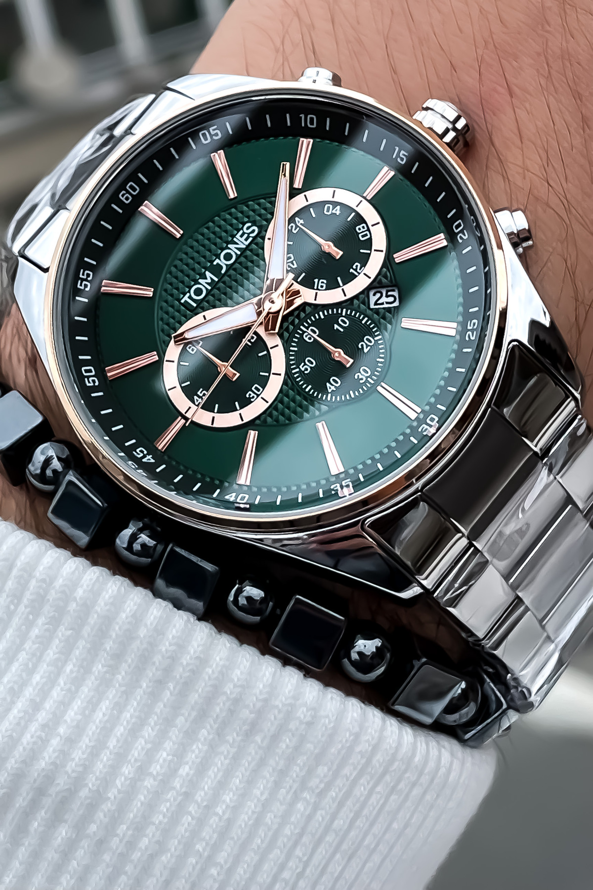 Tom Jones ÇELİK ERKEK KOL SAAT VE BİLEKLİK HEDİYELİ Fiyatı, Yorumları ...