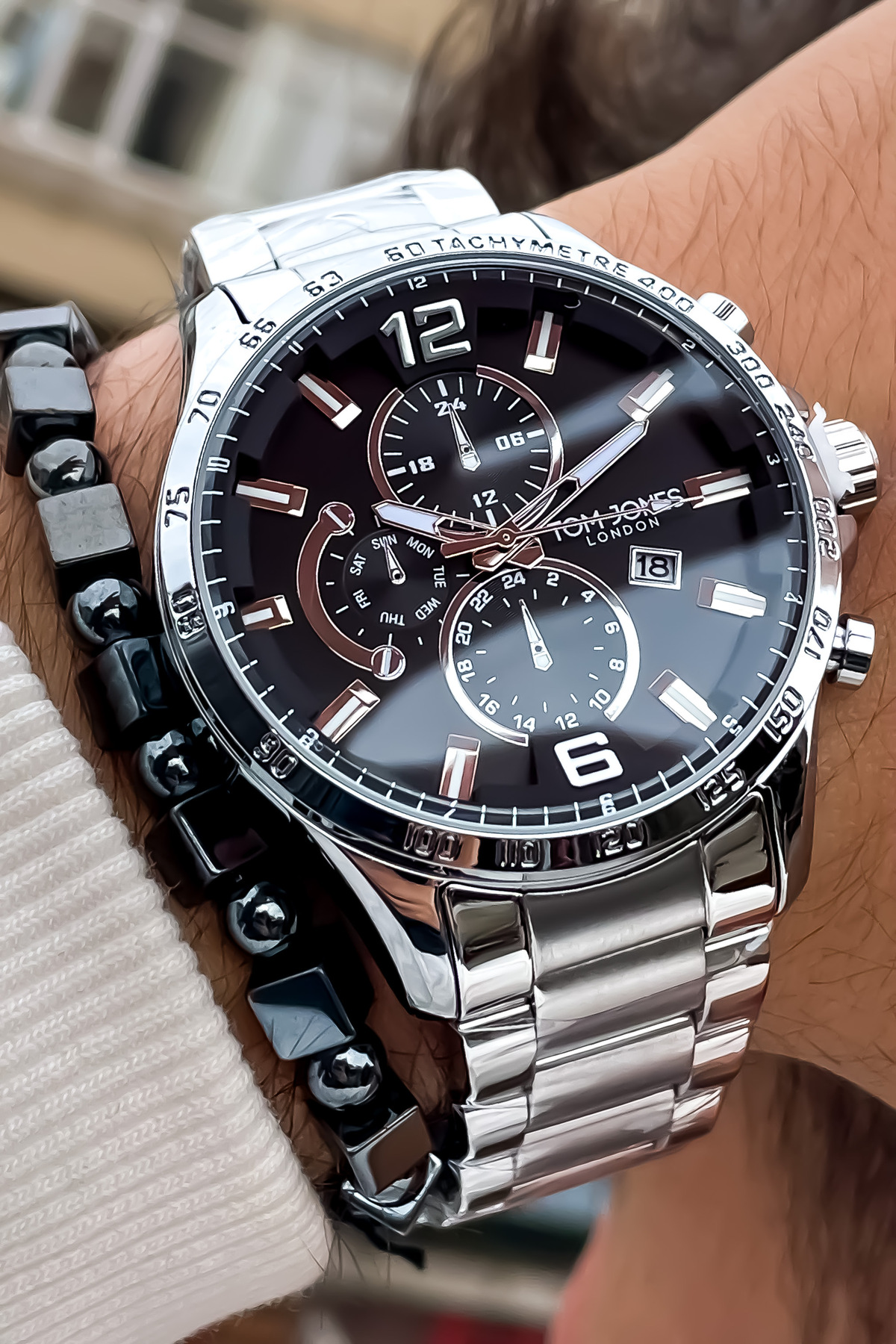 Tom Jones ÇELİK ERKEK KOL SAAT VE BİLEKLİK HEDİYELİ Fiyatı, Yorumları ...