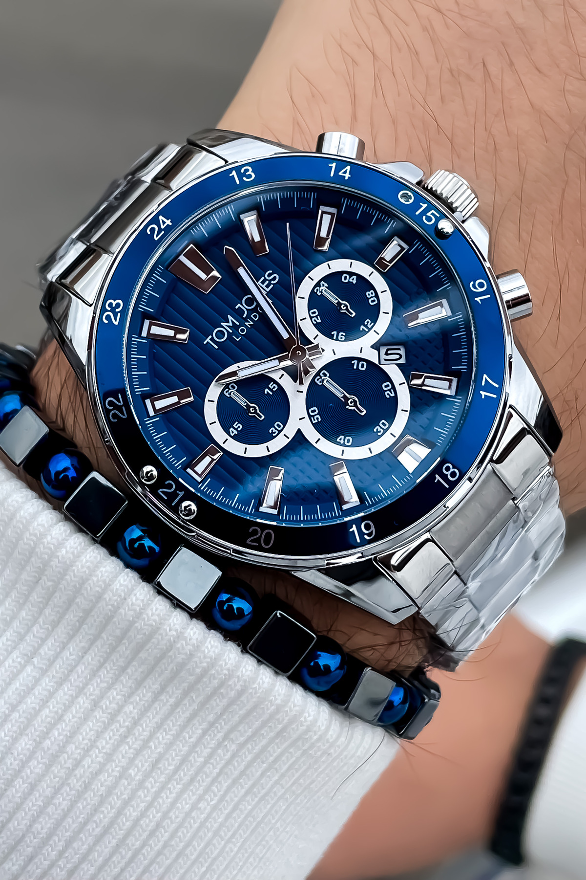 Tom Jones ÇELİK ERKEK KOL SAAT VE BİLEKLİK HEDİYELİ Fiyatı, Yorumları ...