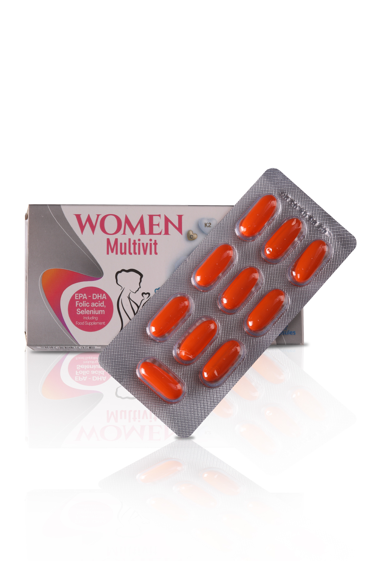 Ars Pharma Women Multivit Vitamin, Mineral ve Omega 3 İçeren Takviye ...