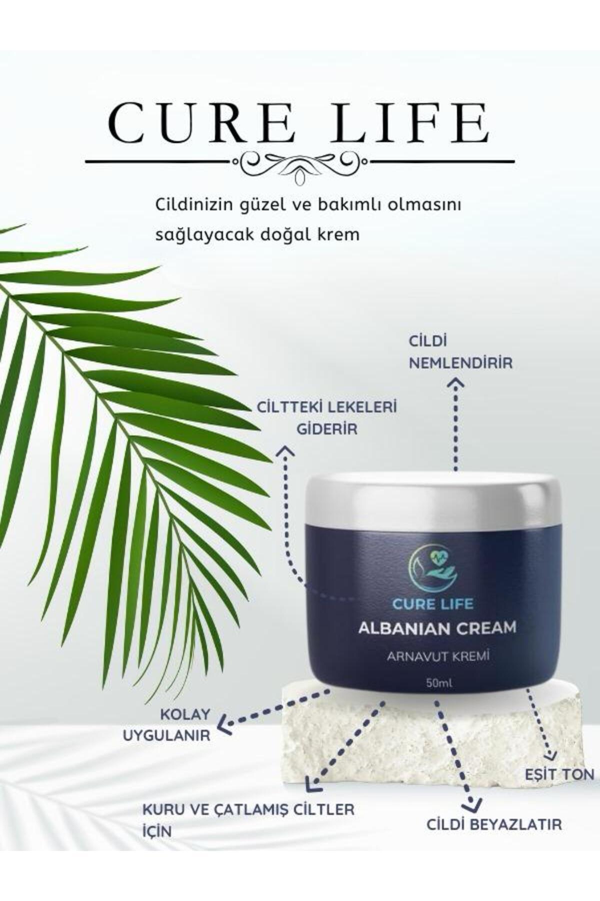 CURE LİFE Beyazlatıcı Arnavut Kremi 50 ml Fiyatı, Yorumları - Trendyol