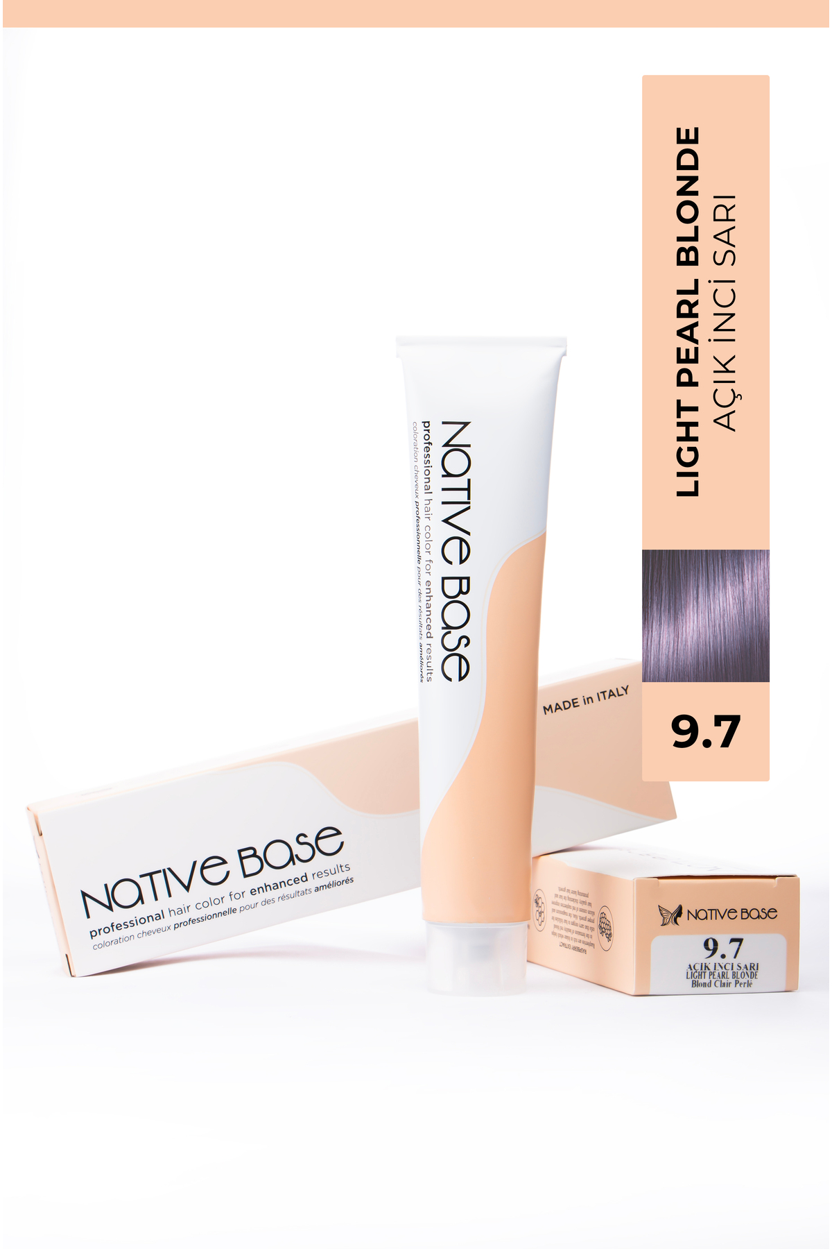 Native Base Saç Boyası 9.7 Açık Inci Sarı 100 ml Fiyatı, Yorumları ...