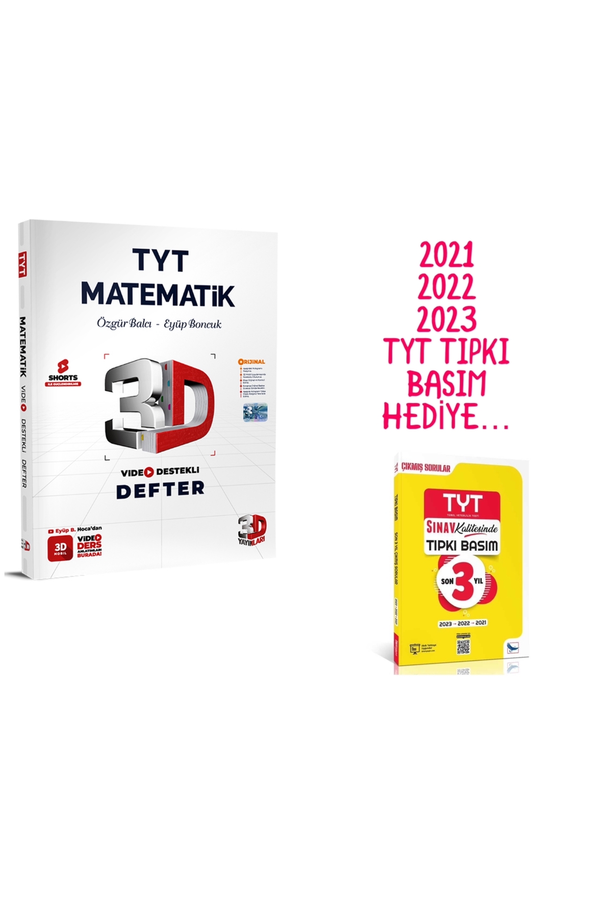 3D Yayınları 2024 TYT 3D Matematik Video Destekli Defter Fiyatı ...