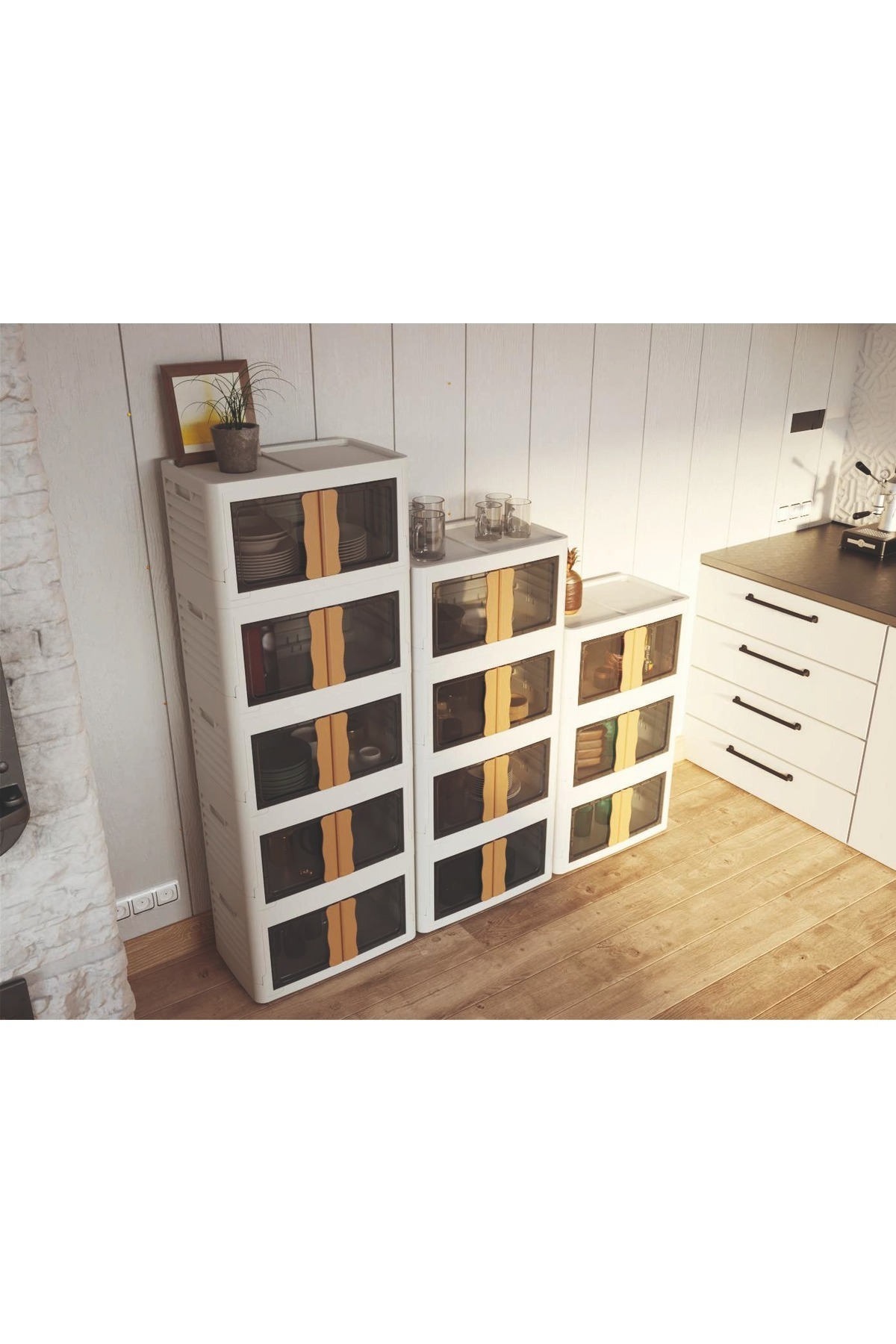 broloys Hi-box Katlanabilir Istiflenebilir Çok Amaçlı Organizer Eşya ...