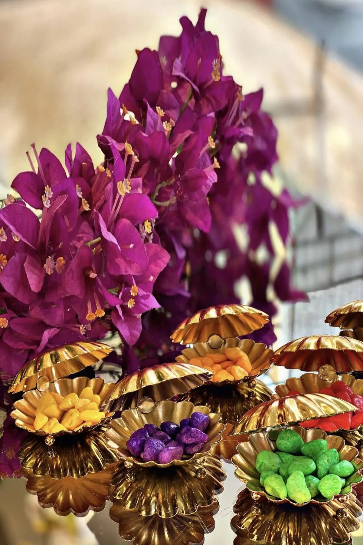 ASYA BAZAAR Metal 6 lı Gold Midye Lokumluk Drajelik Fiyatı, Yorumları ...