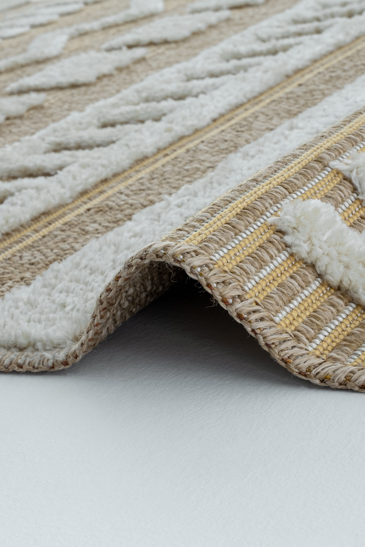 Cool Halı Safari 676 Sarı İskandinav Halı Yolluk Dekoratif Etnik Halı ...