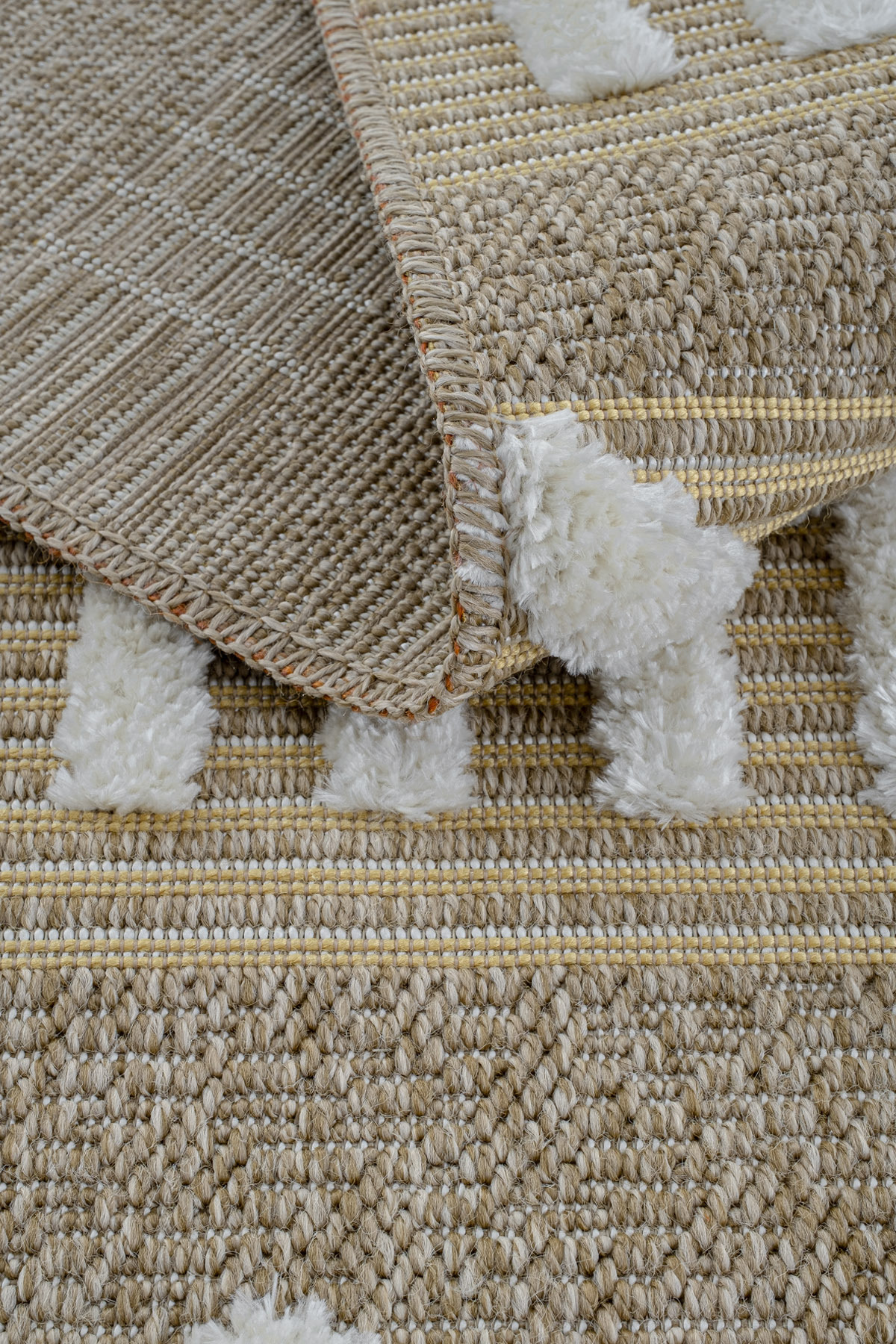 Cool Halı Safari 676 Sarı İskandinav Halı Yolluk Dekoratif Etnik Halı ...