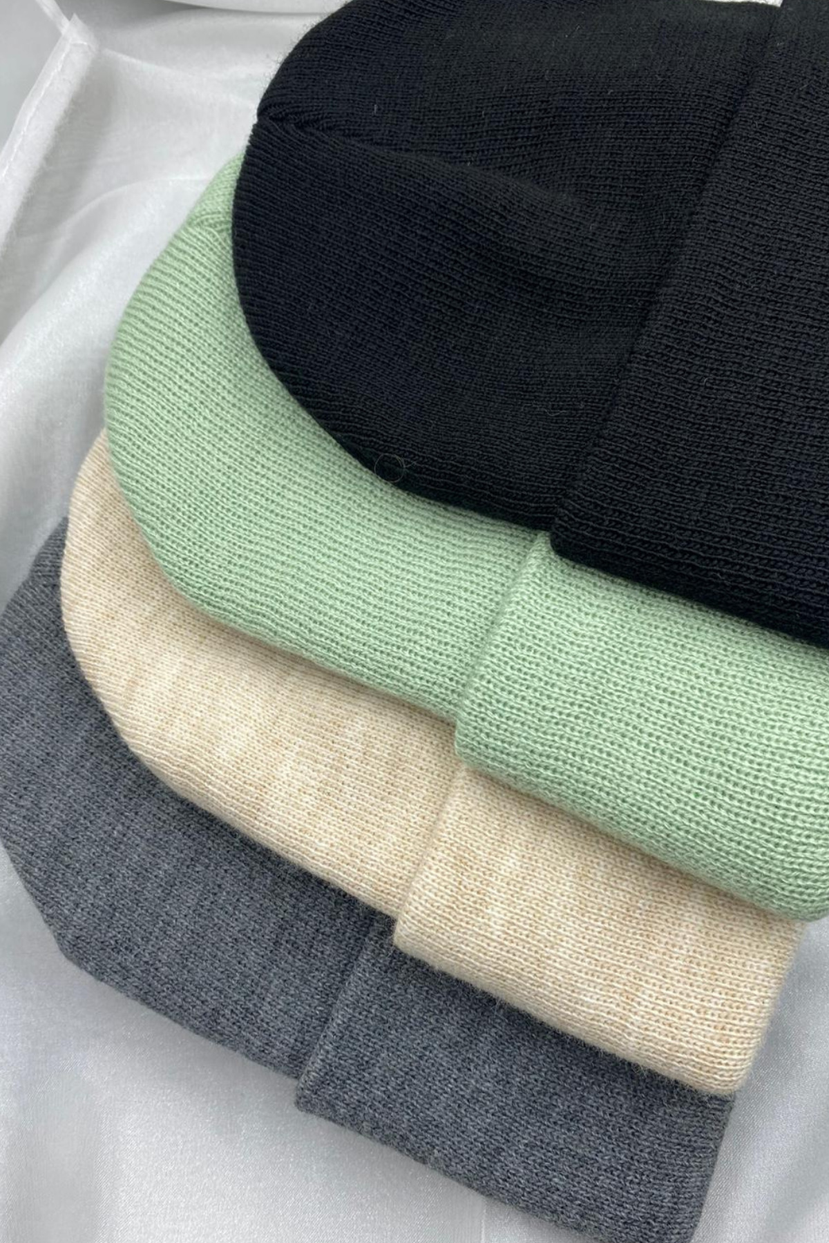 KISCHE Unisex Katlamalı Basic Yerli Üretim 4'lü Renkli Bere Fiyatı ...