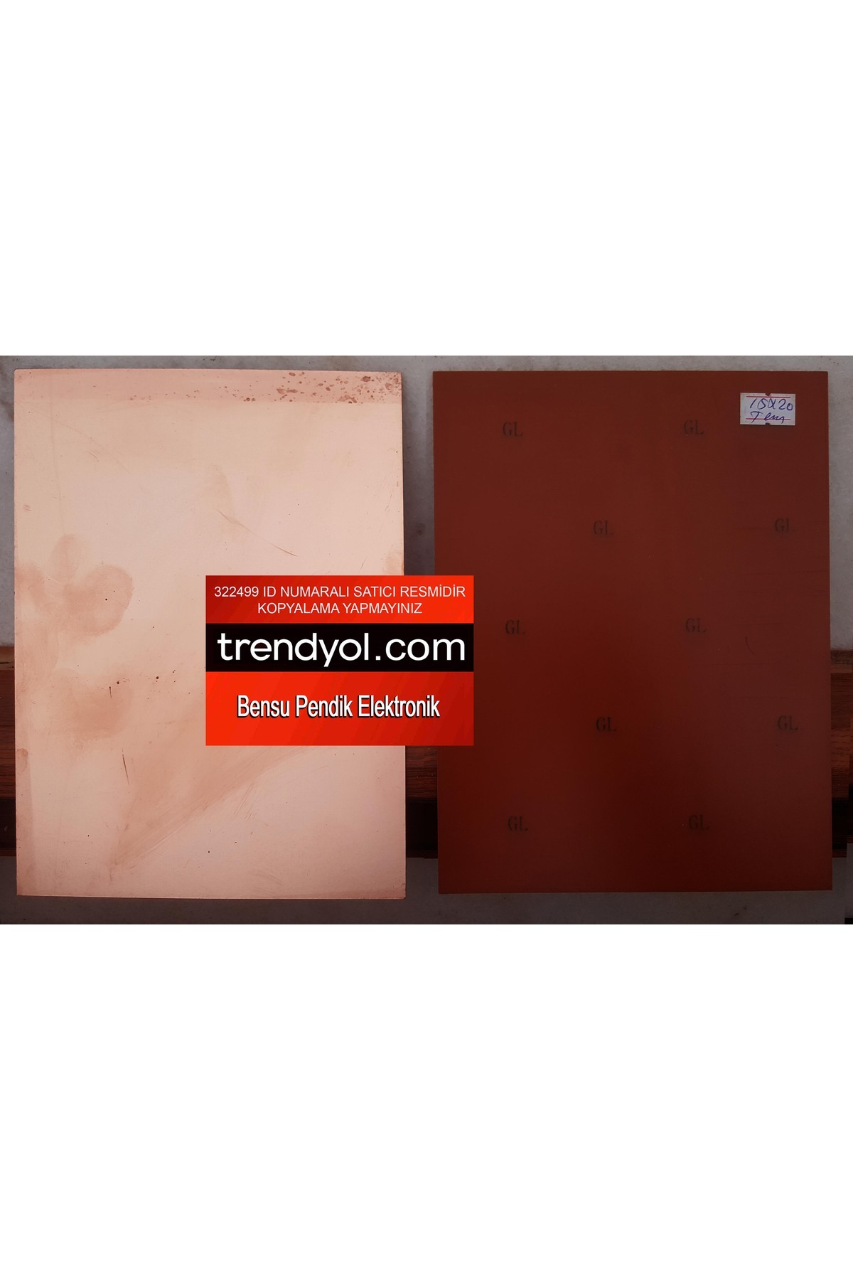 BAKIRSAN 15X20CM BAKIR LEVHA 150x200MM BAKIR PLAKA ÖĞRENCİ BAKIRI ...