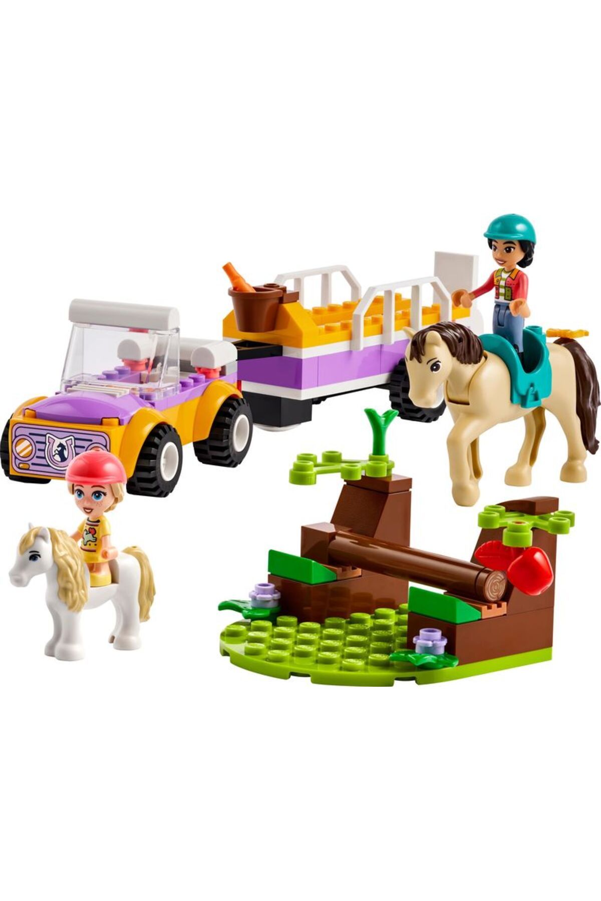 LEGO Friends Horse and Pony Trailer 42634 Construction Set for Ages 4 and Up 105 Pieces Trendyol