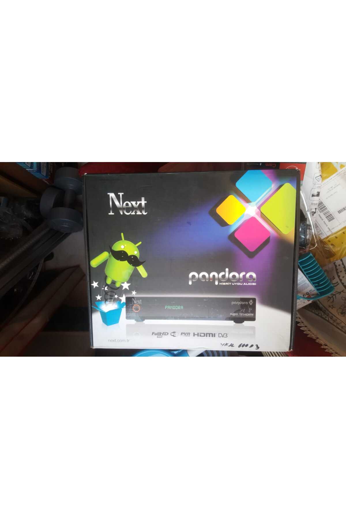 Powermaster Kasalı Hd Uydu Alıcısı Wıfı Antenli Iptv Pandora Androıd ...