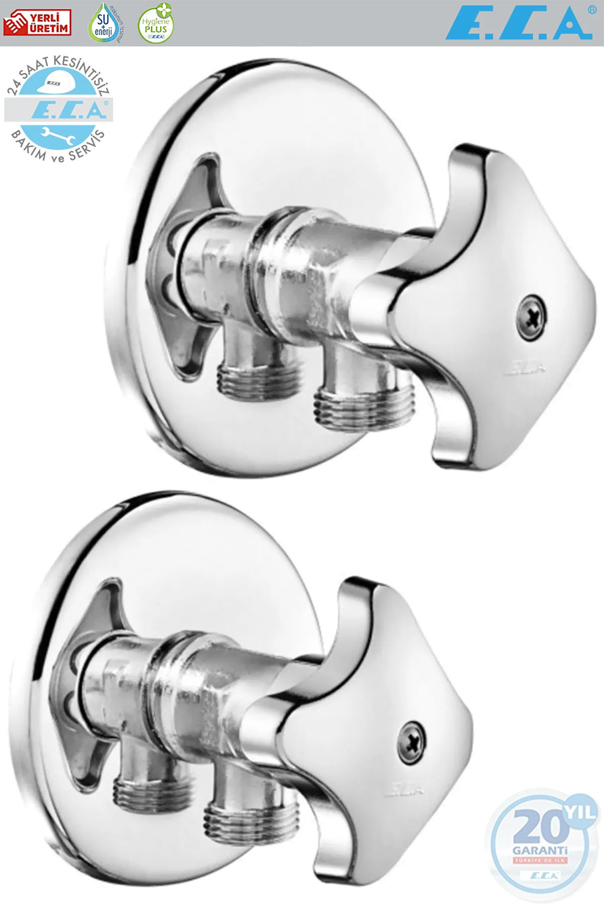 Eca E.c.a Filtreli Ara Musluk Ara Musluk Eca Taharet Musluk 2 Adet ...