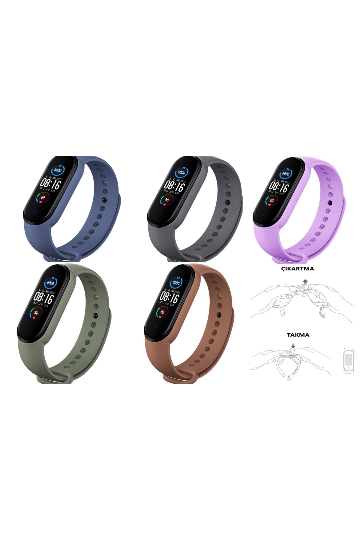 PSGT Xiaomi Mi 3/4/5/6/7 için uyumlu 5'li Fiyatı, Yorumları - Trendyol