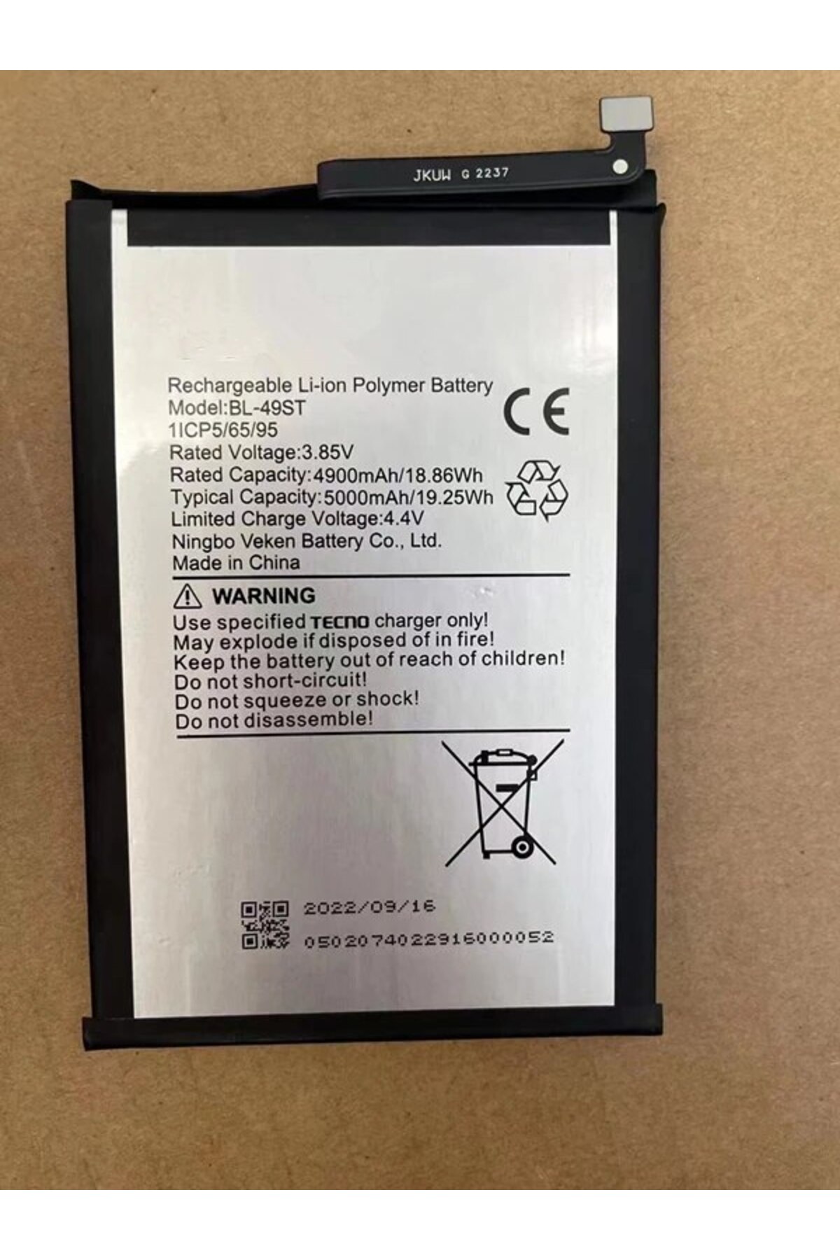 Basriko VORABELA Tecno SPARK 10 PRO Batarya Pil BL 49ST - Fiyatı, Yorumları