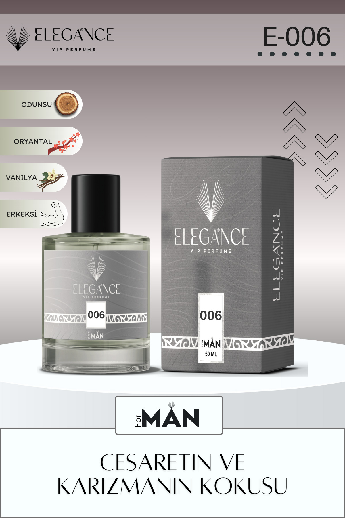 Elegance vip Perfume Silver Serisi E-006 "eros" Eau De Parfum For Men ...