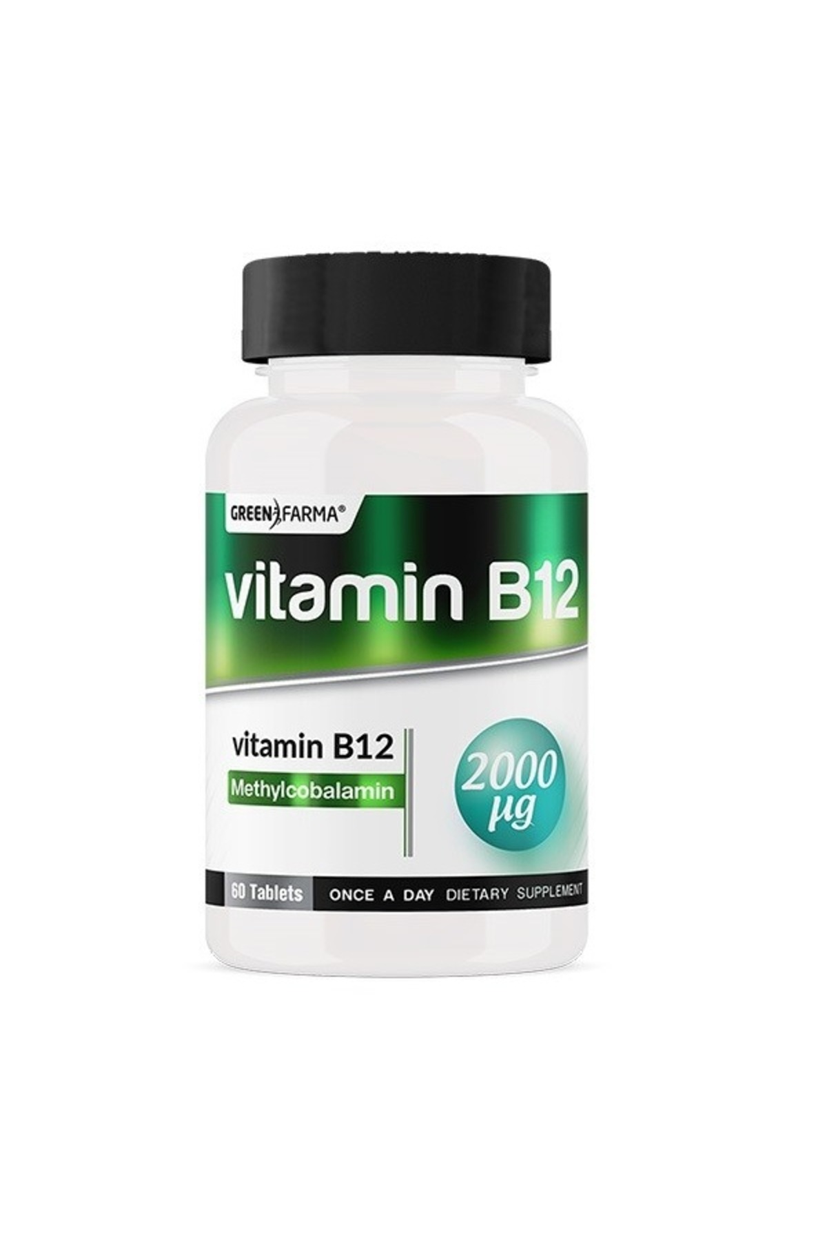 GreenFarma Green Farma Vitamin B12 (Metilkobalamin) 60 Tablet - Fiyatı ...