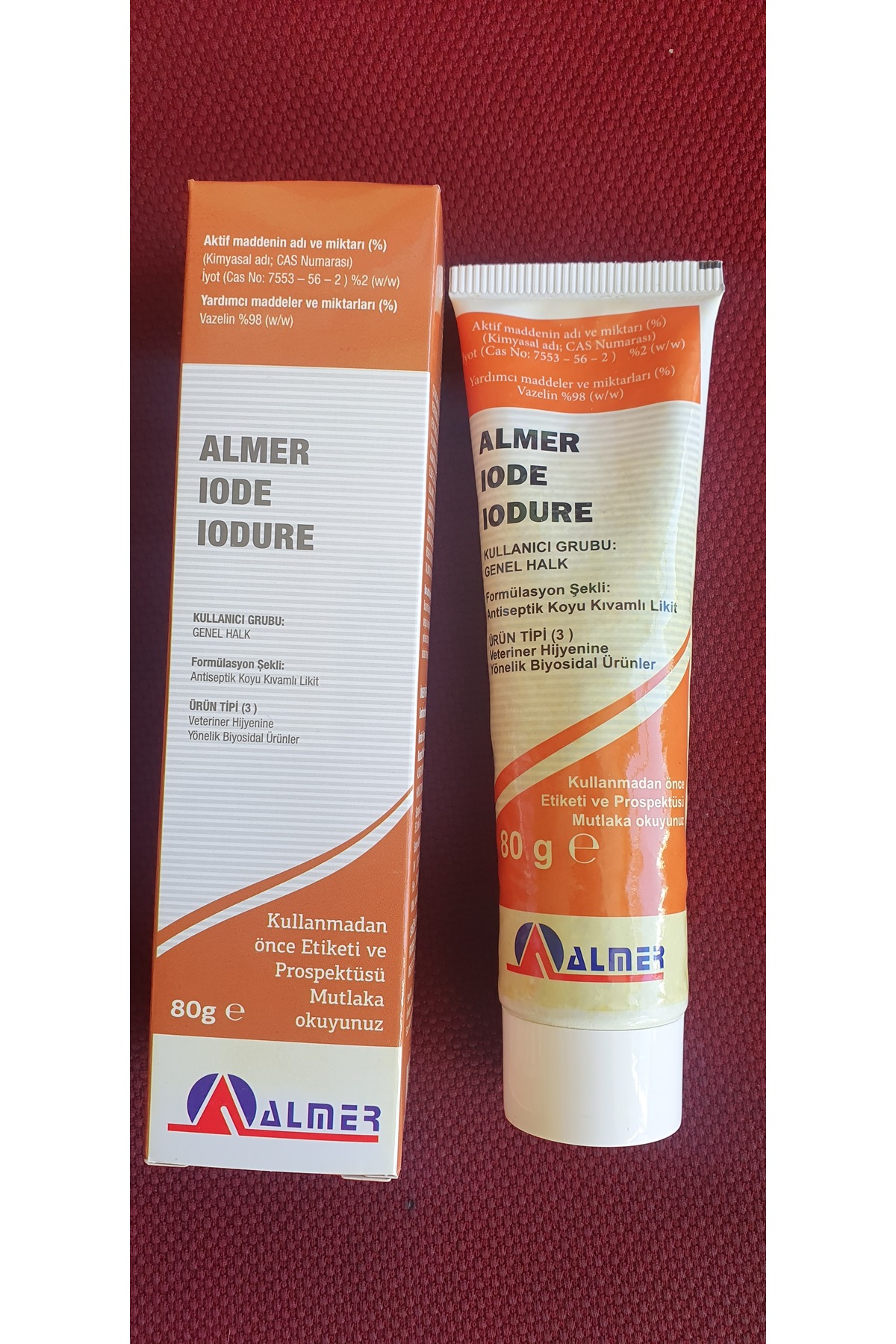 natürel tarım market Kara merhem ıode ıodure 80gr Fiyatı, Yorumları ...