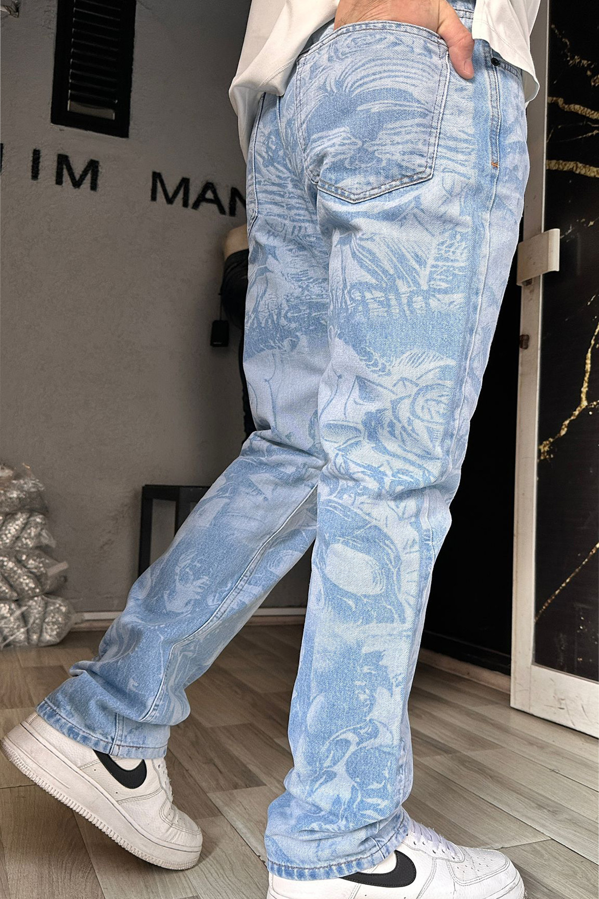 viking's line Erkek Mixxed Patern Baggy Jeans Fiyatı, Yorumları - Trendyol