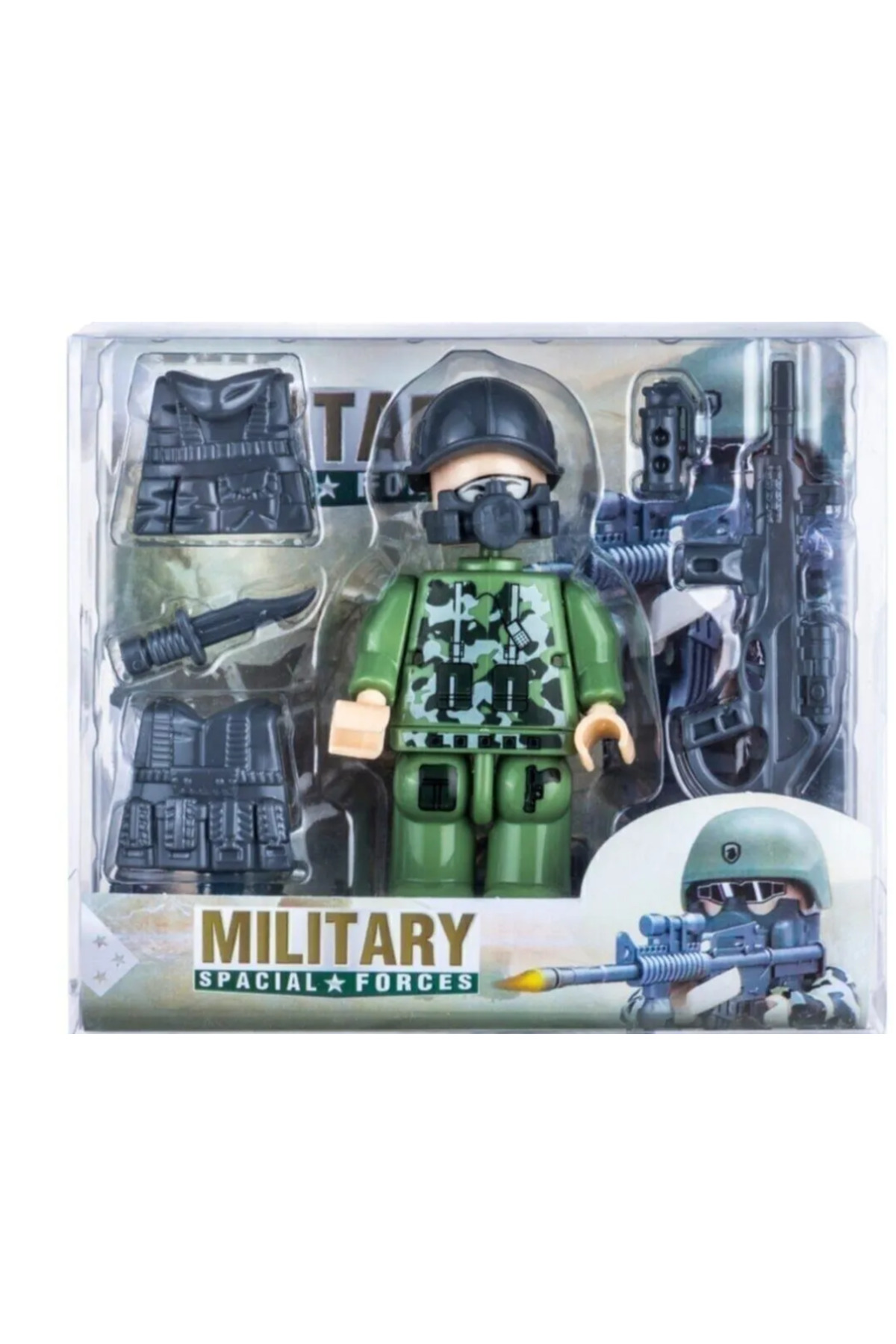 marimari Özel Kuvvetler Mini Asker Figür Seti Minifigür Oyuncak Mini ...