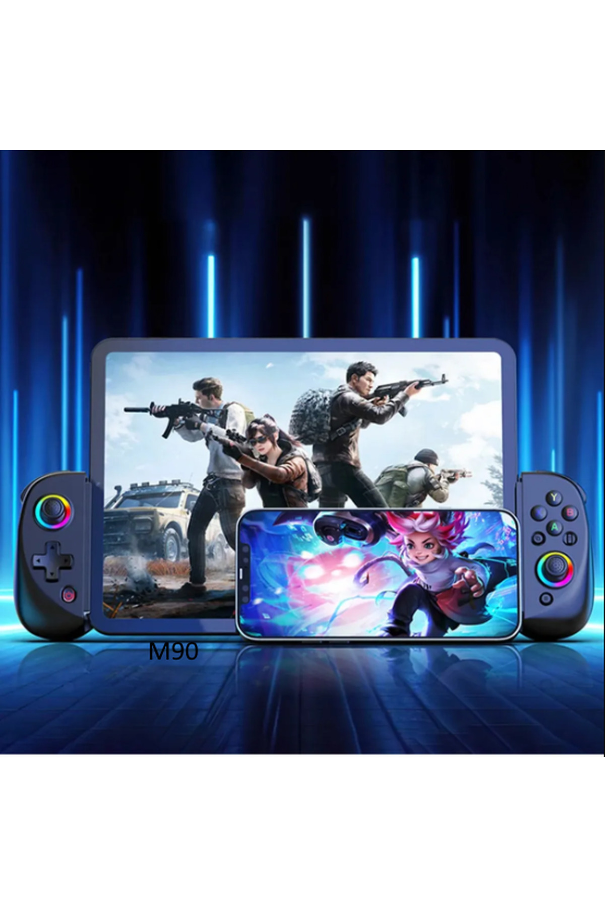 M90 D8 Telefon Tablet Switch Dönüştürücü Bluetooth Oyun Kolu Gamepad ...