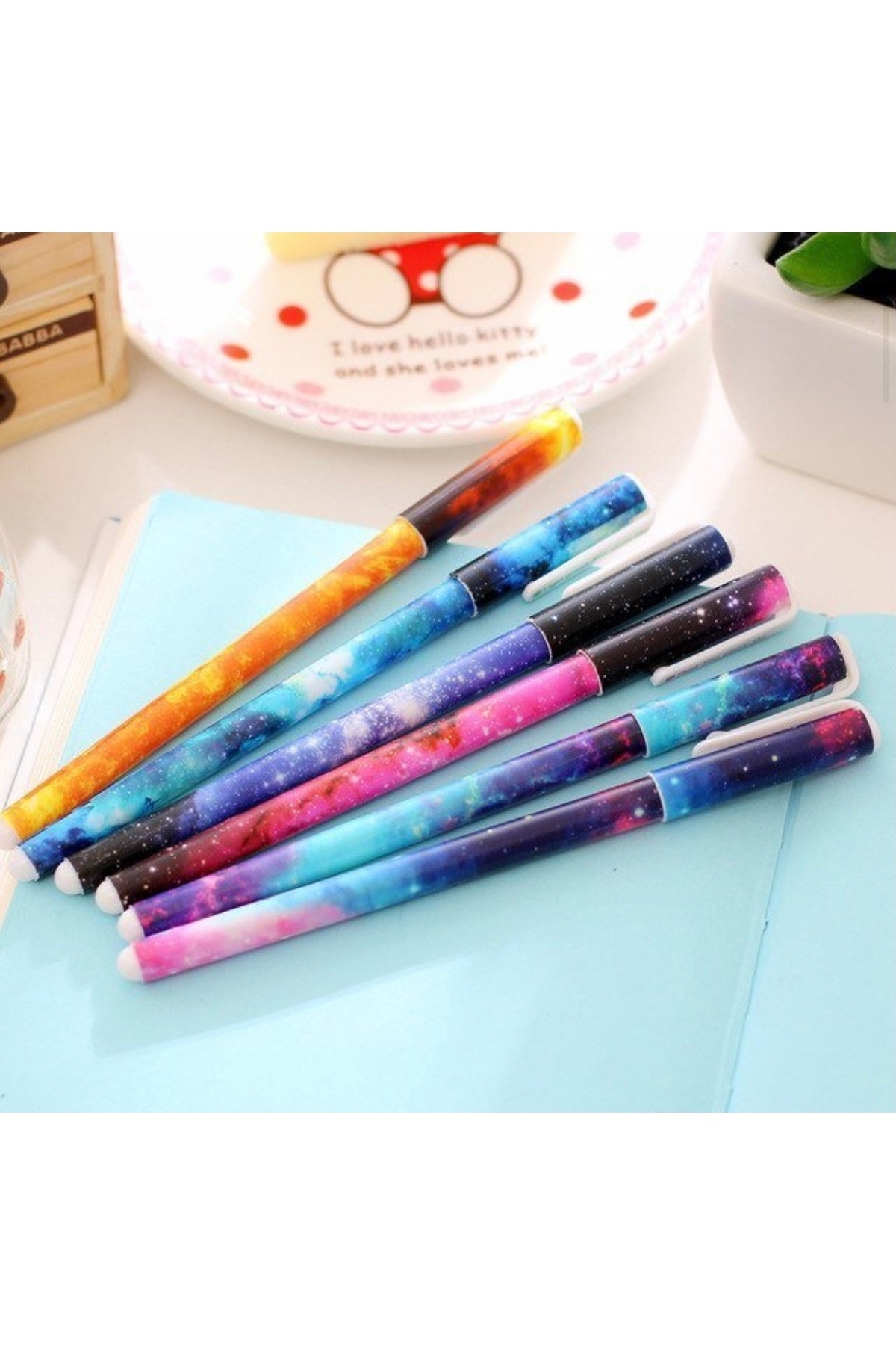 Apiko Shop Çeşitli Desenli Renkli 6 'lı Jel Kalem Seti Fiyatı ...