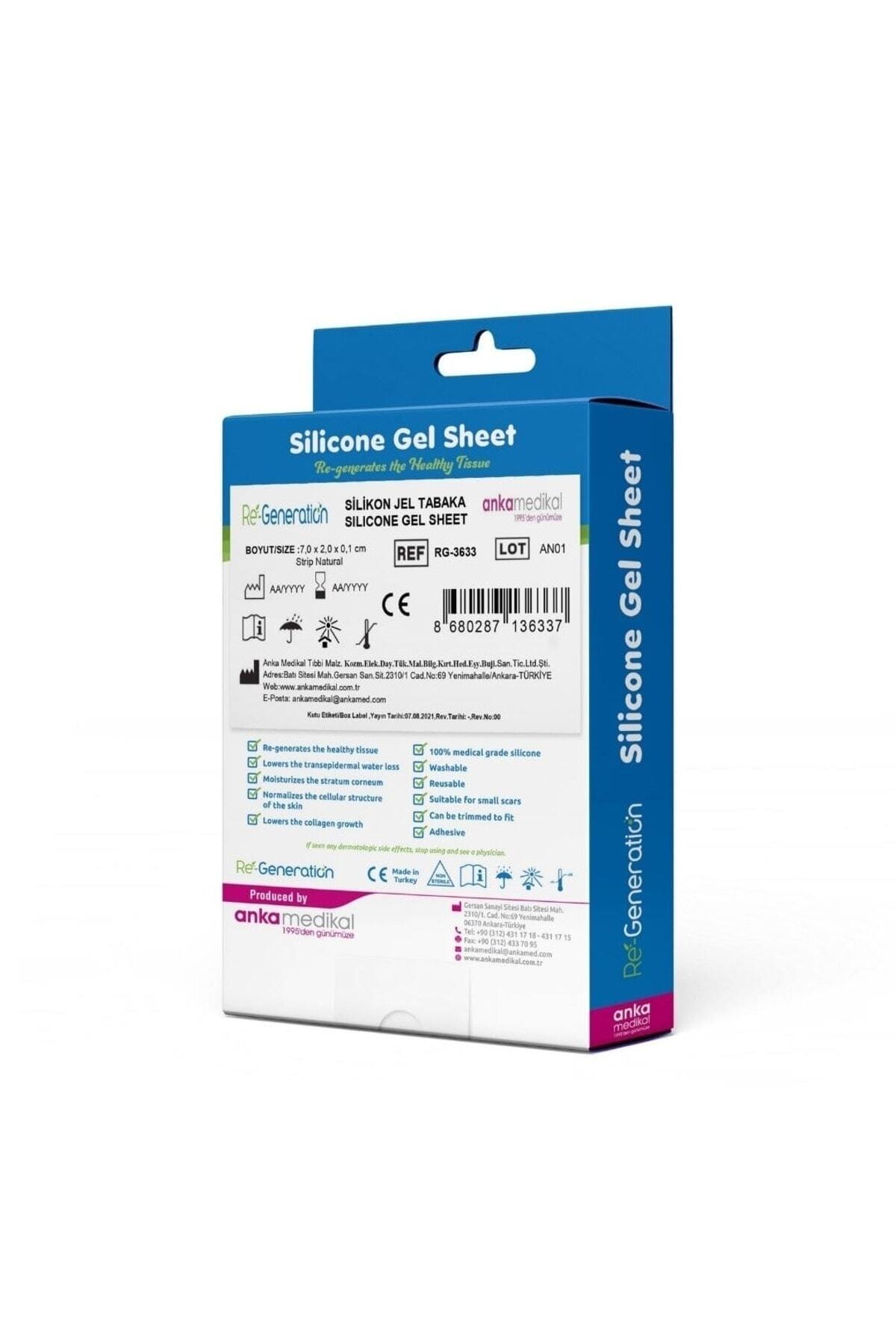 RE-GENERATION Silikon Sheet - Yara Bakımı, Yanık Izi, Ameliyat Izi ...