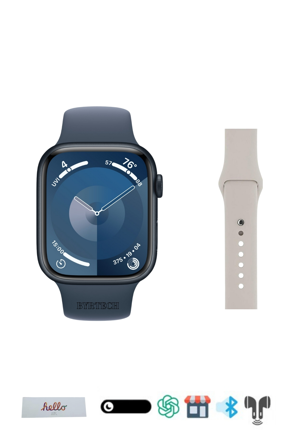 BYRTECH H13 Pro+ Plus 1GB Hafızalı Aksesuar Bağlantılı Müzik ...