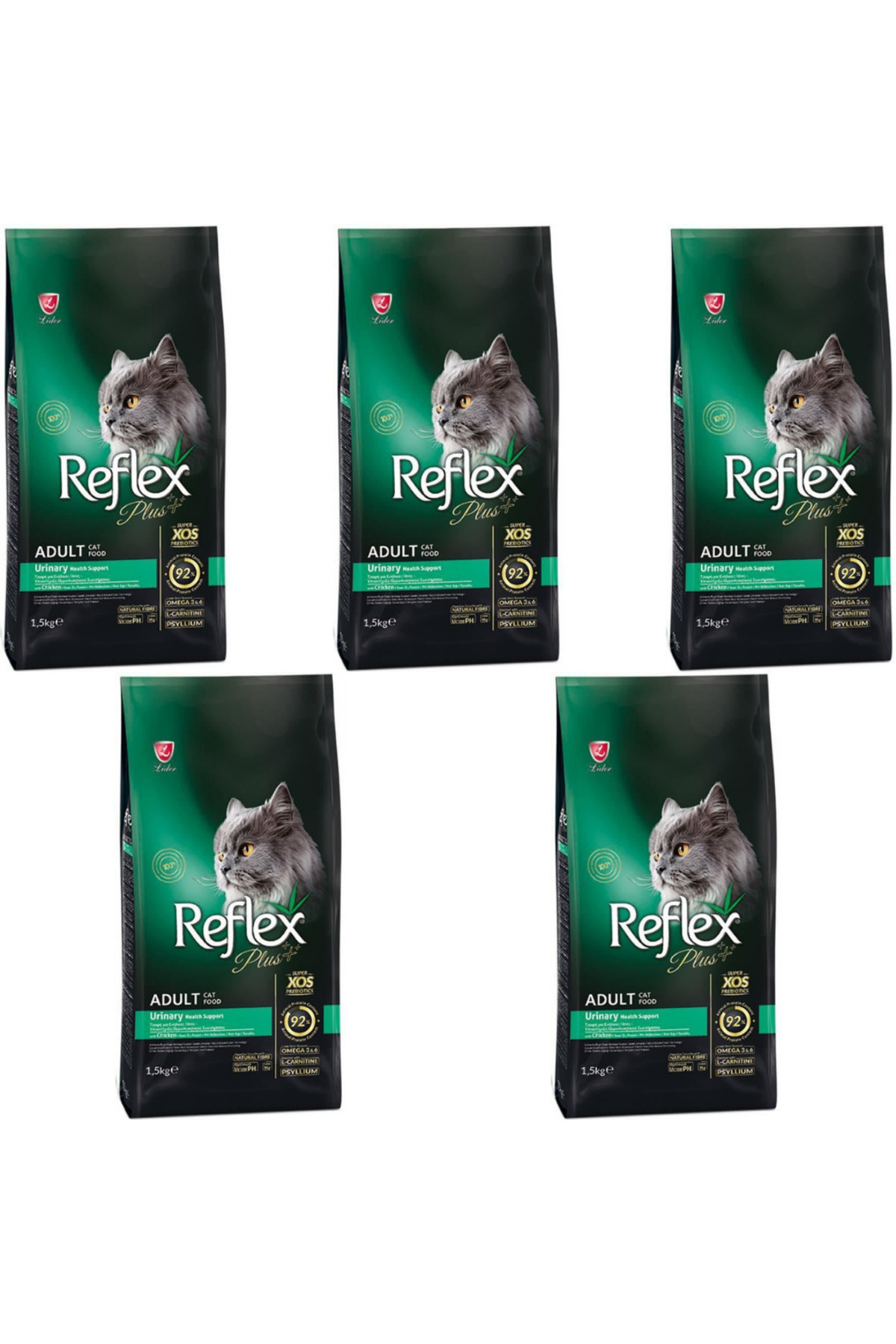 Reflex Plus Urinary Tavuklu Yetişkin Kedi Maması 1.5 kg - 5 Adet ...