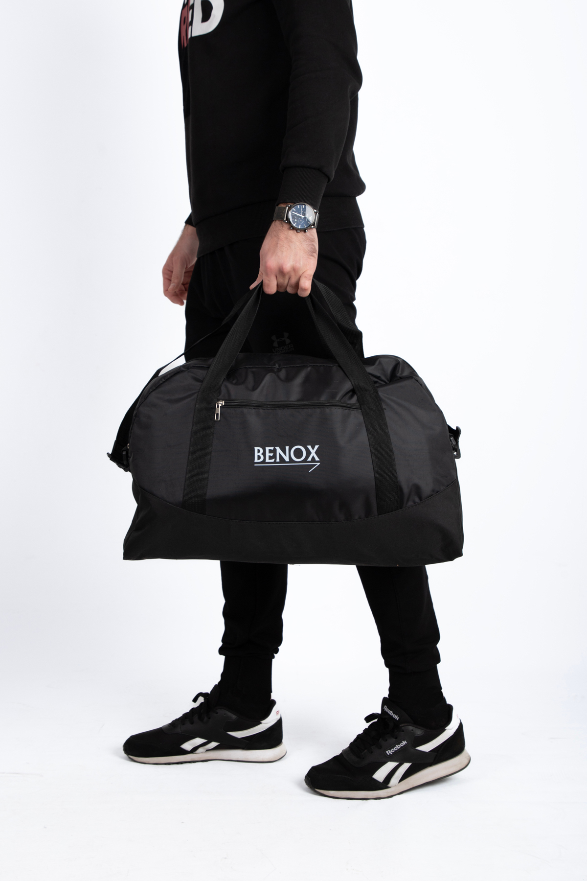 BENOX Siyah Unisex Şık Spor Ve Seyehat Çantası Fiyatı, Yorumları - Trendyol