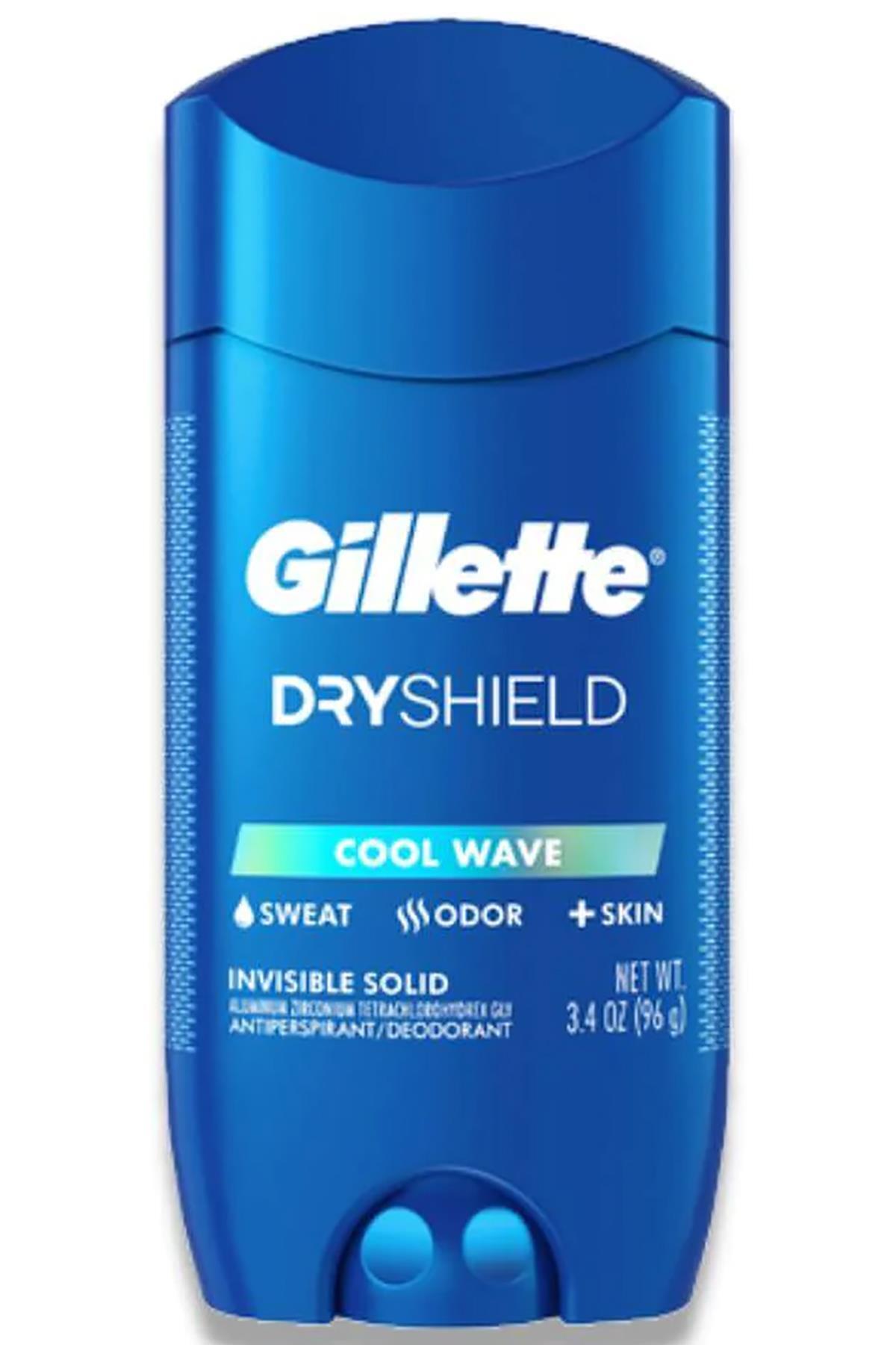 Gillette Dry Shield Cool Wave Antiperspirant Stick Deodorant 96GR ...