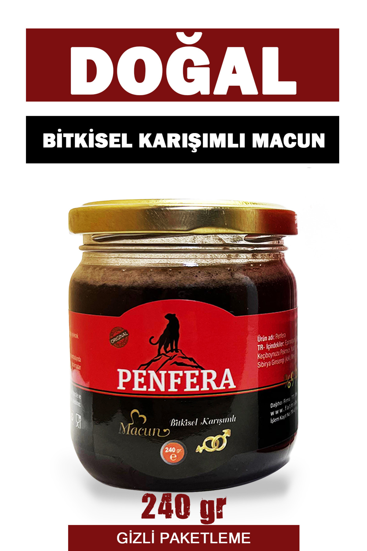 Bosile Bitkisel Karışımlı Macun Kuvvet Macunu Mesir Macunu 240 gr 2 ...