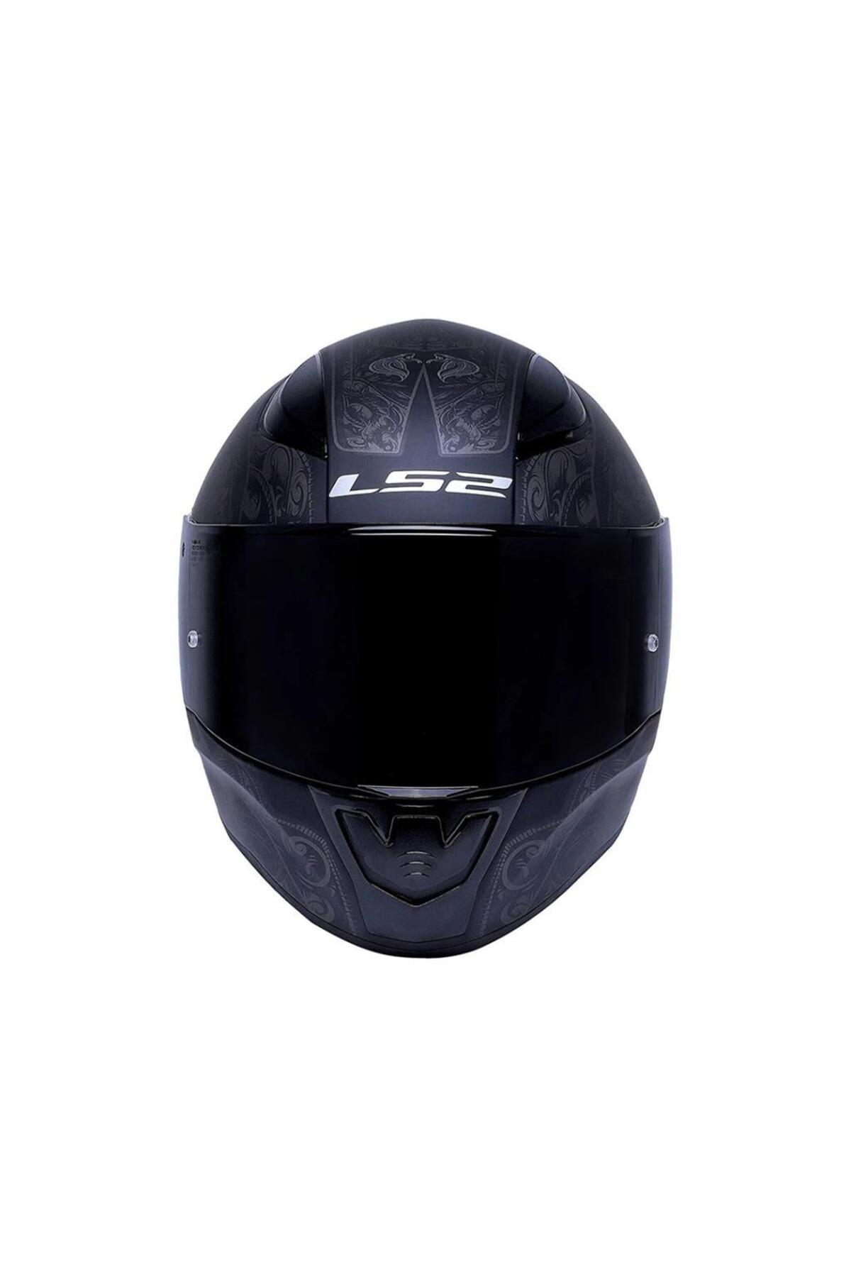 LS2 Rapid 2 Crypt Mat Siyah Kask Siyah Vizörlü - Fiyatı, Yorumları