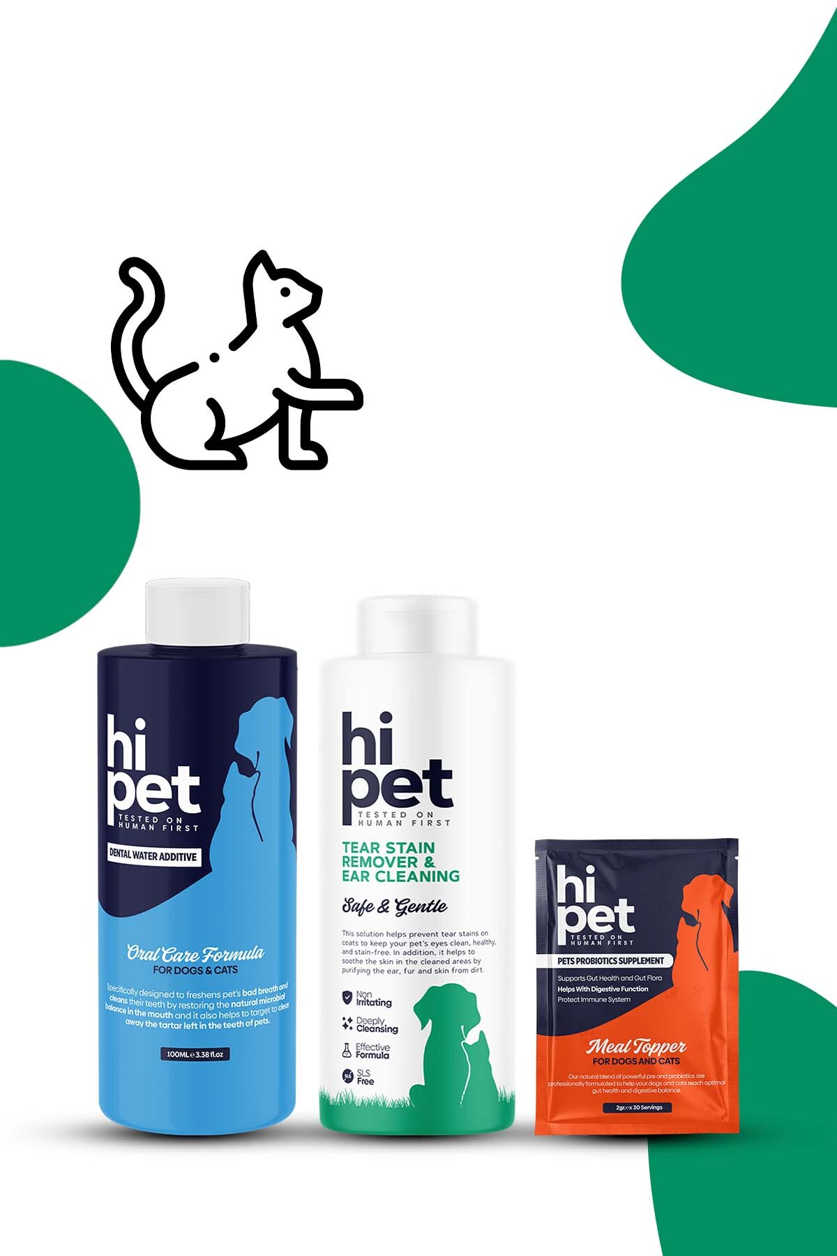 HiPet Kedi Günlük Bakım Seti Fiyatı, Yorumları - Trendyol