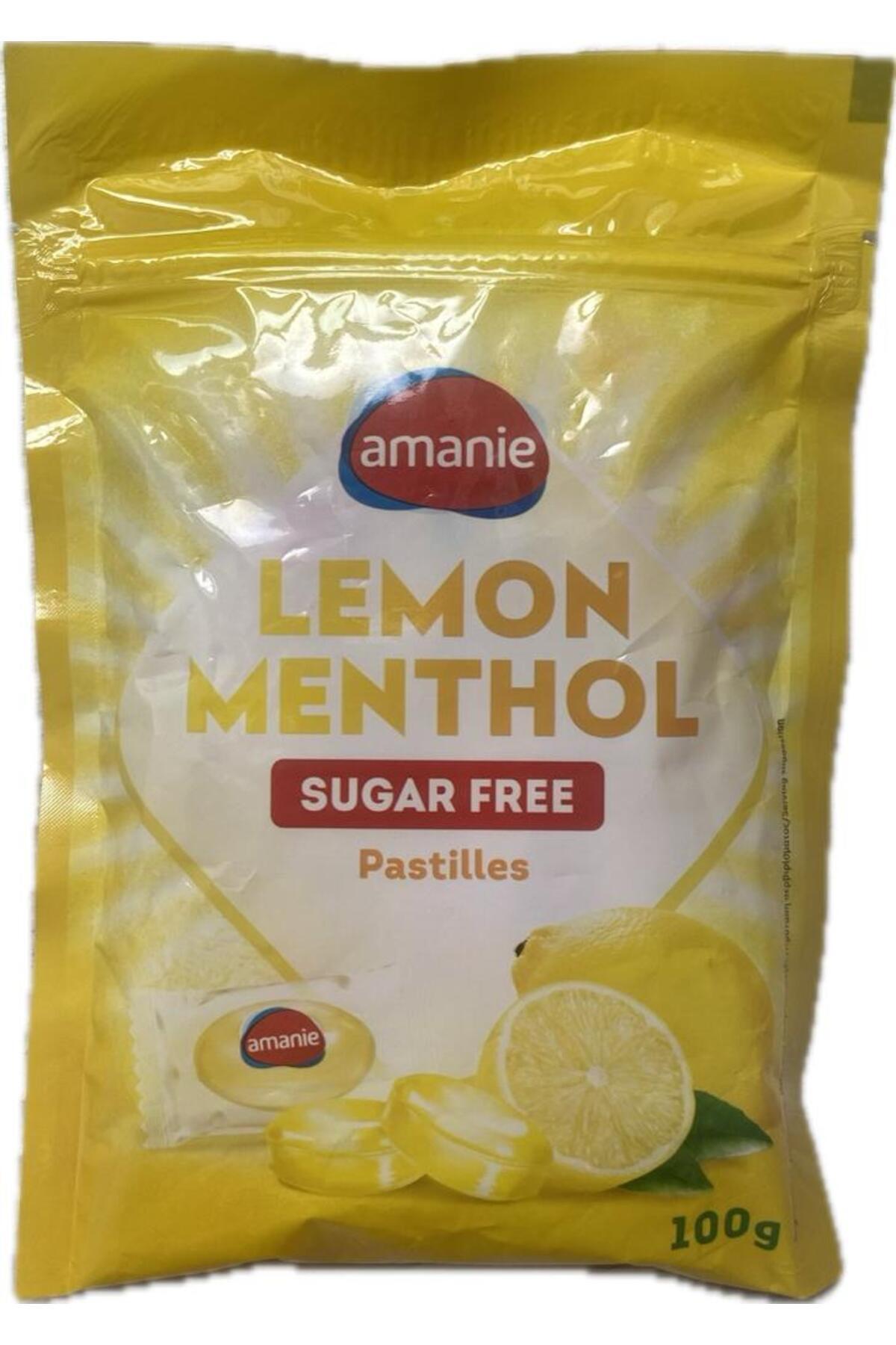 Amanie limonlu mentollü şekersiz pastil 100 gr Fiyatı, Yorumları - Trendyol