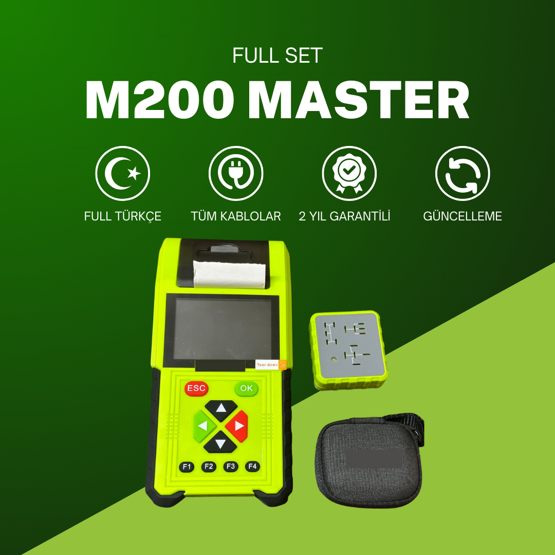 Jdiag M200 Pro Master Motosiklet Arıza Tespit Cihazı Full Set 25 Adet ...