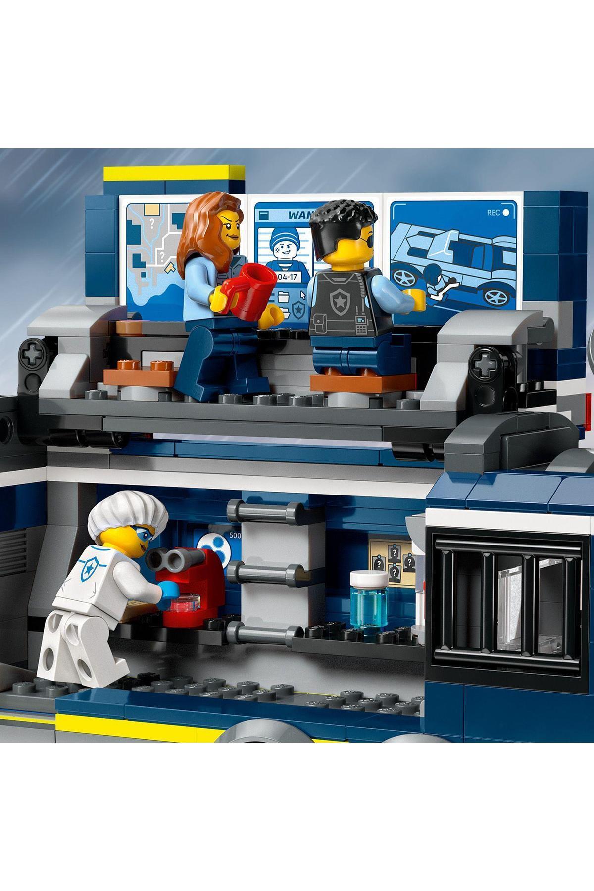 LEGO ® City Polis Mobil Suç Laboratuvarı Kamyonu 60418 - 7 Yaş ve Üzeri ...