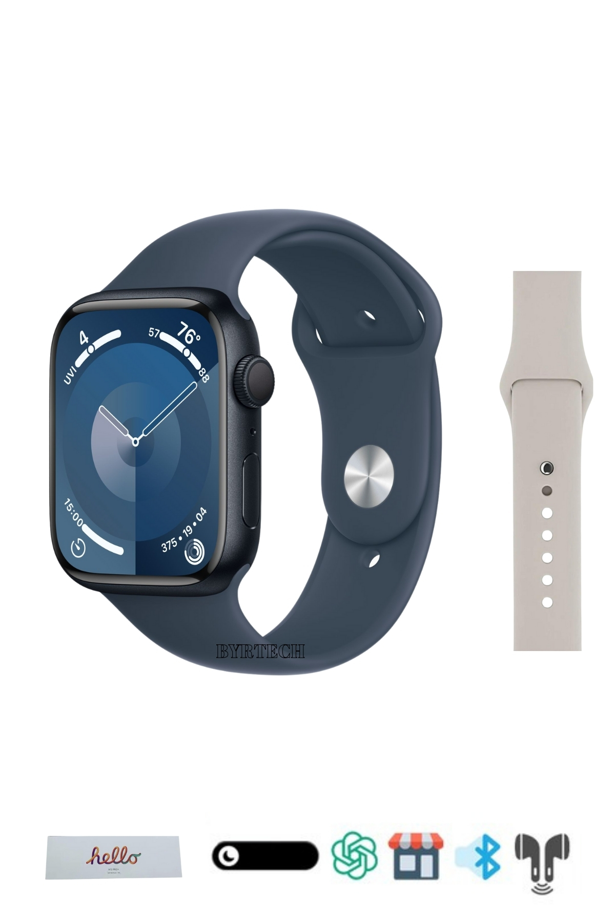 BYRTECH H13 Pro+ Plus 1GB Hafızalı Aksesuar Bağlantılı Müzik ...