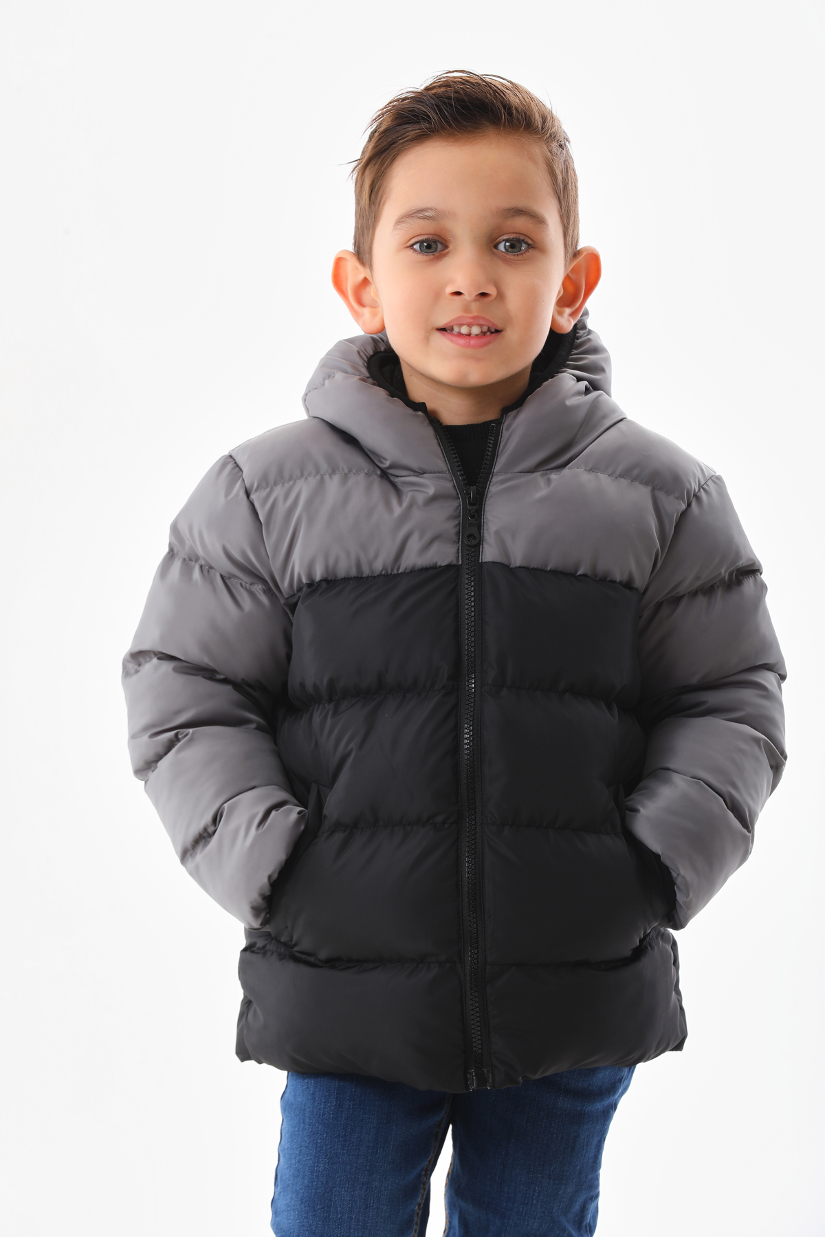ROBA KIDS Robalı, Iç Polar, Kapüşonlu, Cepli, Su ve Rüzgar Geçirmez ...