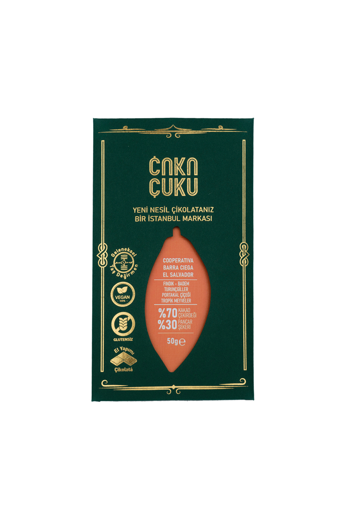 Çuku Çuku El Yapımı Bitter Çikolata El Salvador , Cooperativa Barra ...