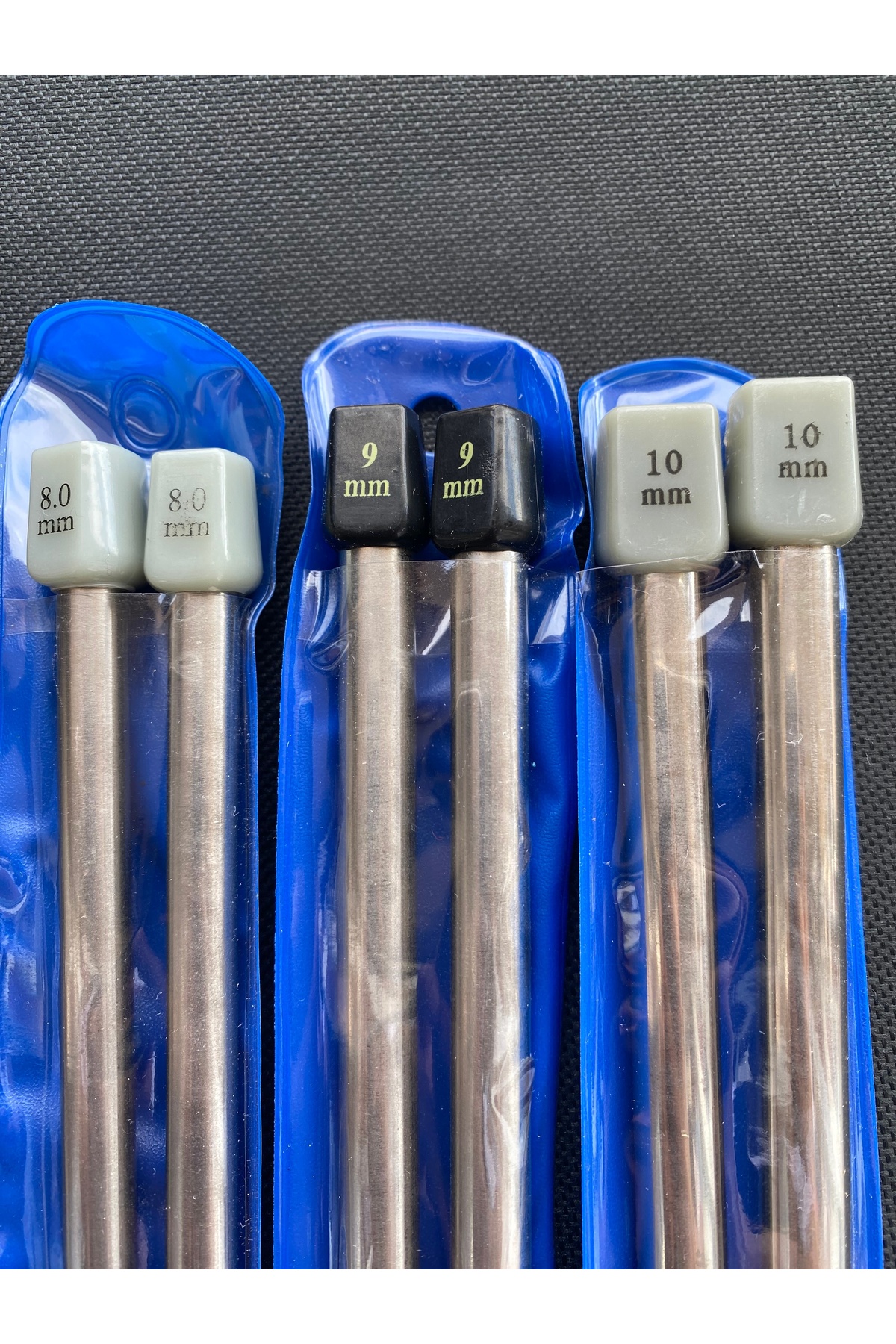 Genel Markalar 35 CM TİTANYUM PASLANMAZ ÇELİK ŞİŞ SETİ 3 ADET DEV SET ...