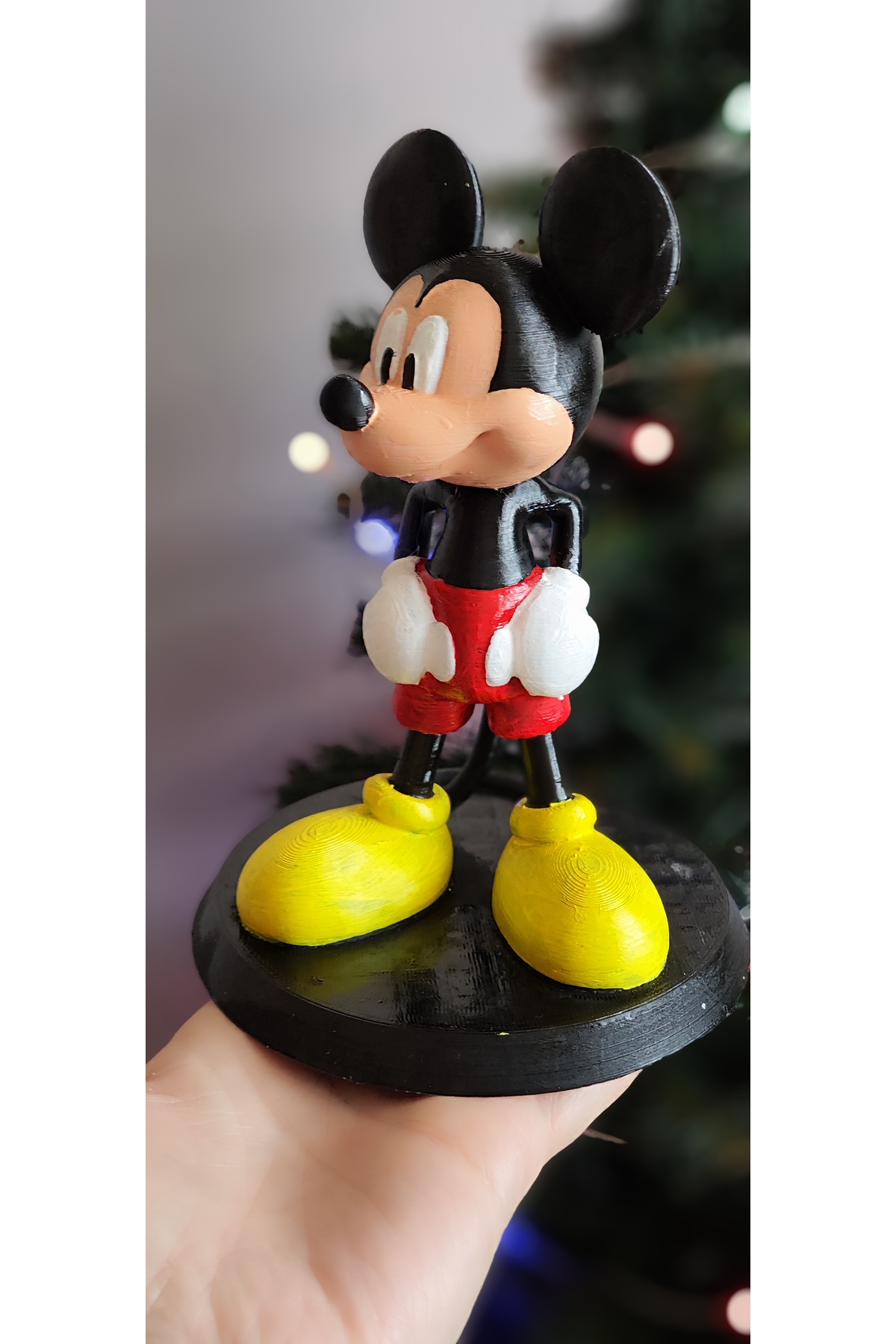 3D HAPPY Mickey Mouse Figürü 3d Masa Süsü 16cm Fiyatı, Yorumları - Trendyol