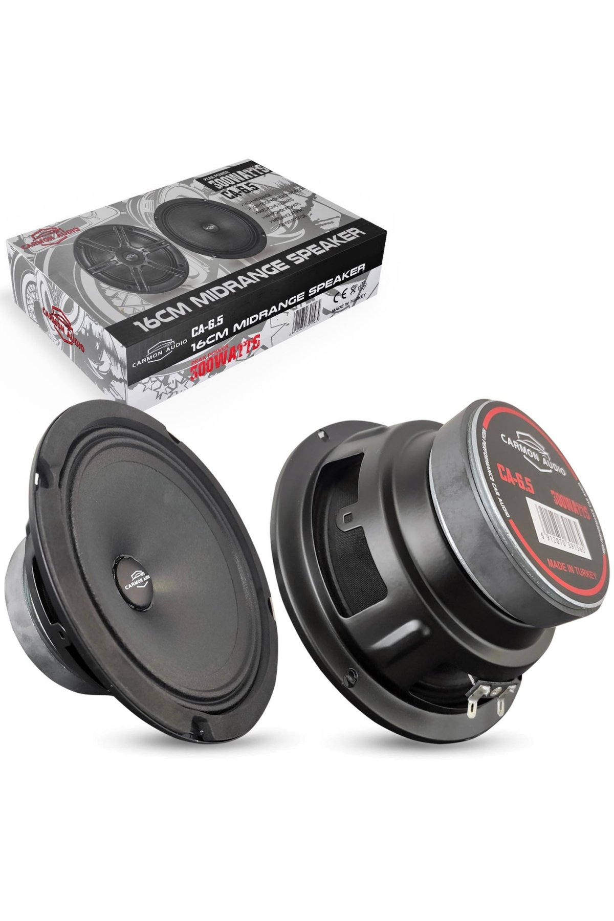 Carmon Audio CARMON AUDİO CA65-300WMAX-100WRMS KALİTELİ-PROFESYONEL YERLİ ÜRETİM 16 CM MİDRANGE ...