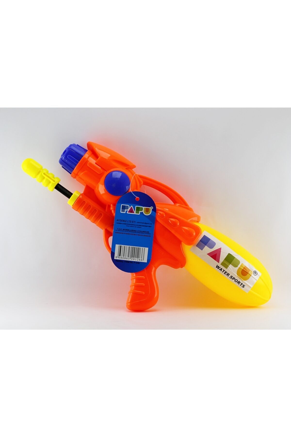 PAPU Turuncu Pompalı Oyuncak Su Tabancası F 078 - Fiyatı, Yorumları