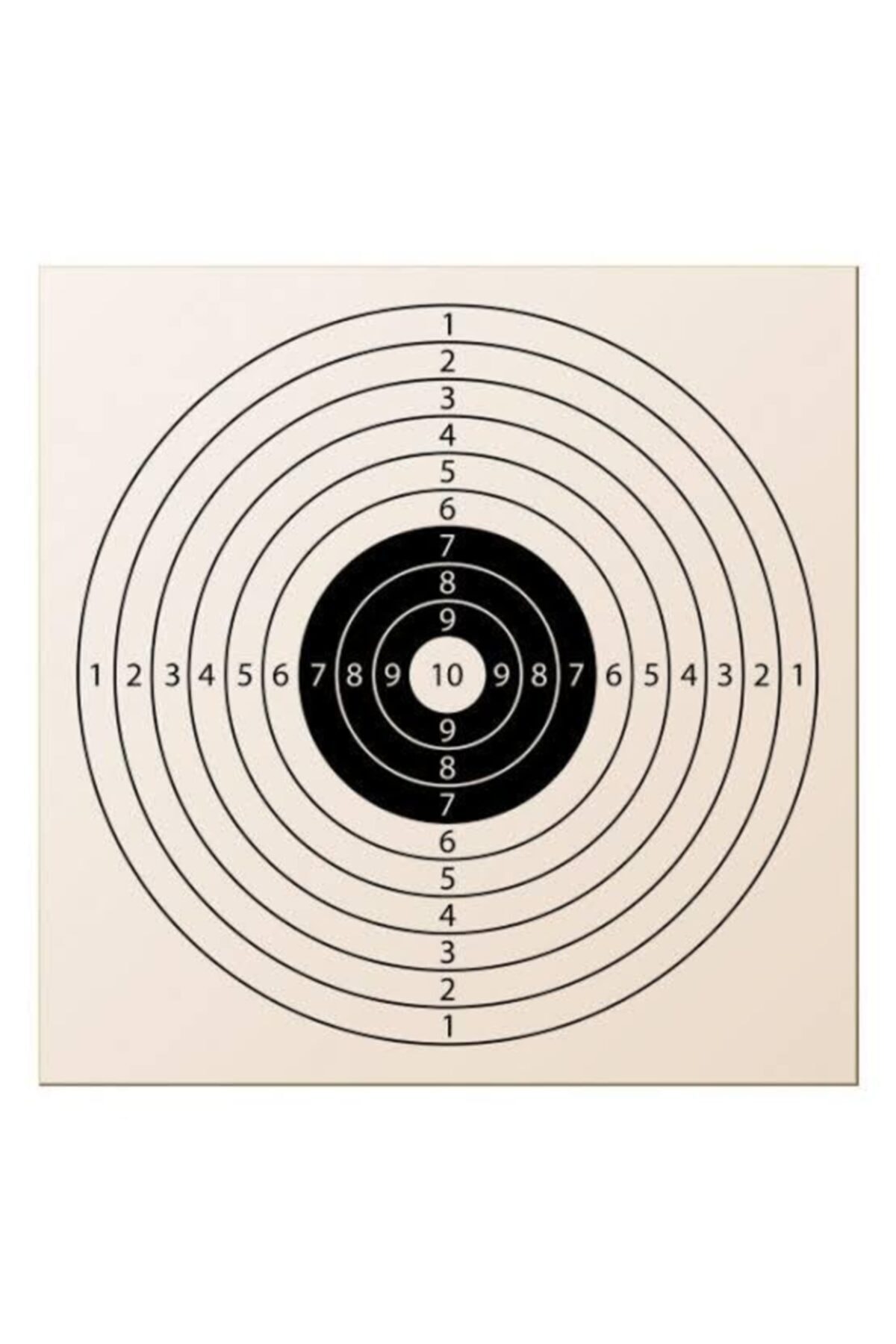 Bey Av Hedef Kağıdı 100 Adet 14 cm * 14 cm Fiyatı, Yorumları - Trendyol
