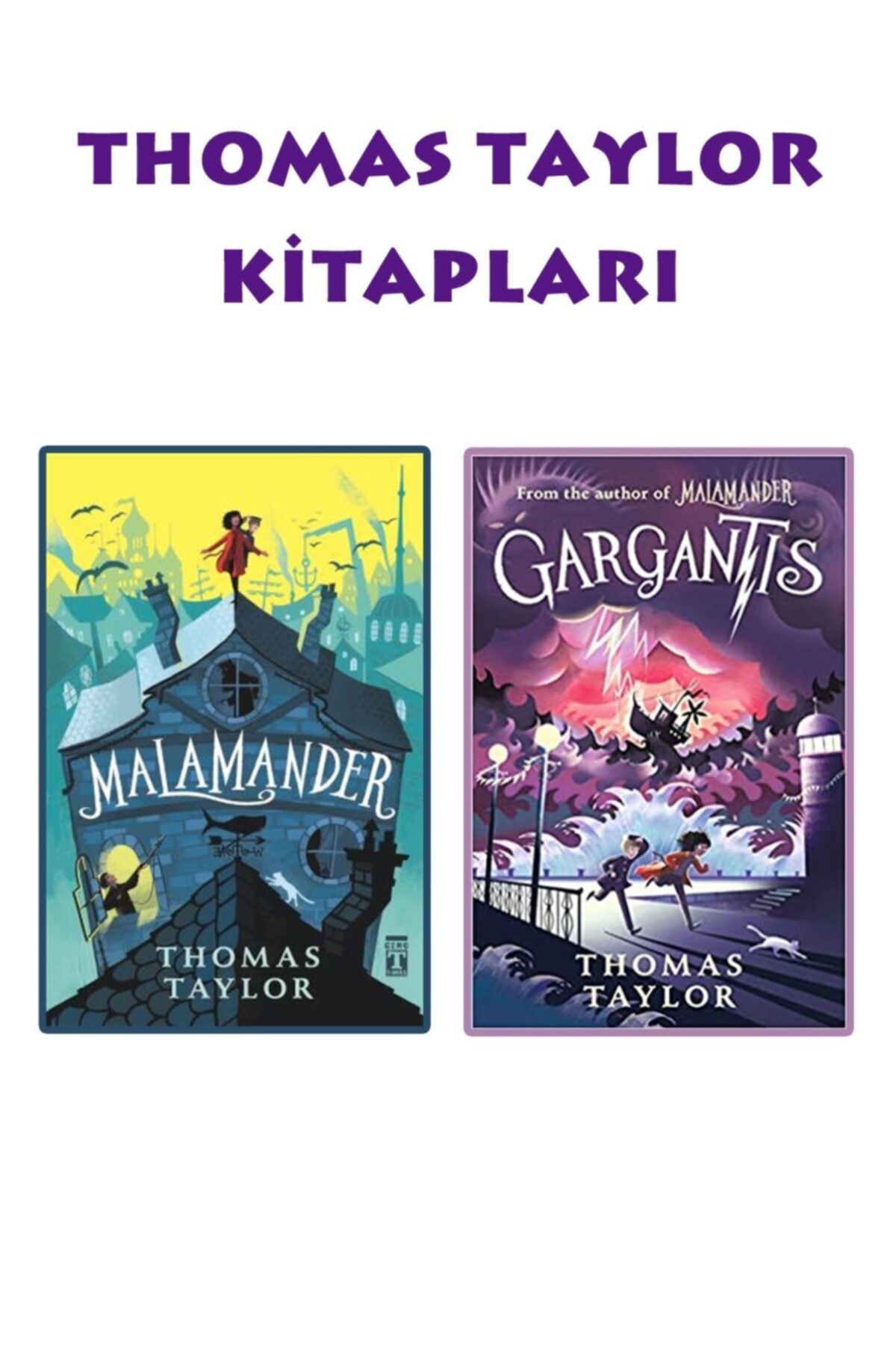Genç Timaş Thomas Taylor Kitapları Malamander - Gargantis 2li Fiyatı ...